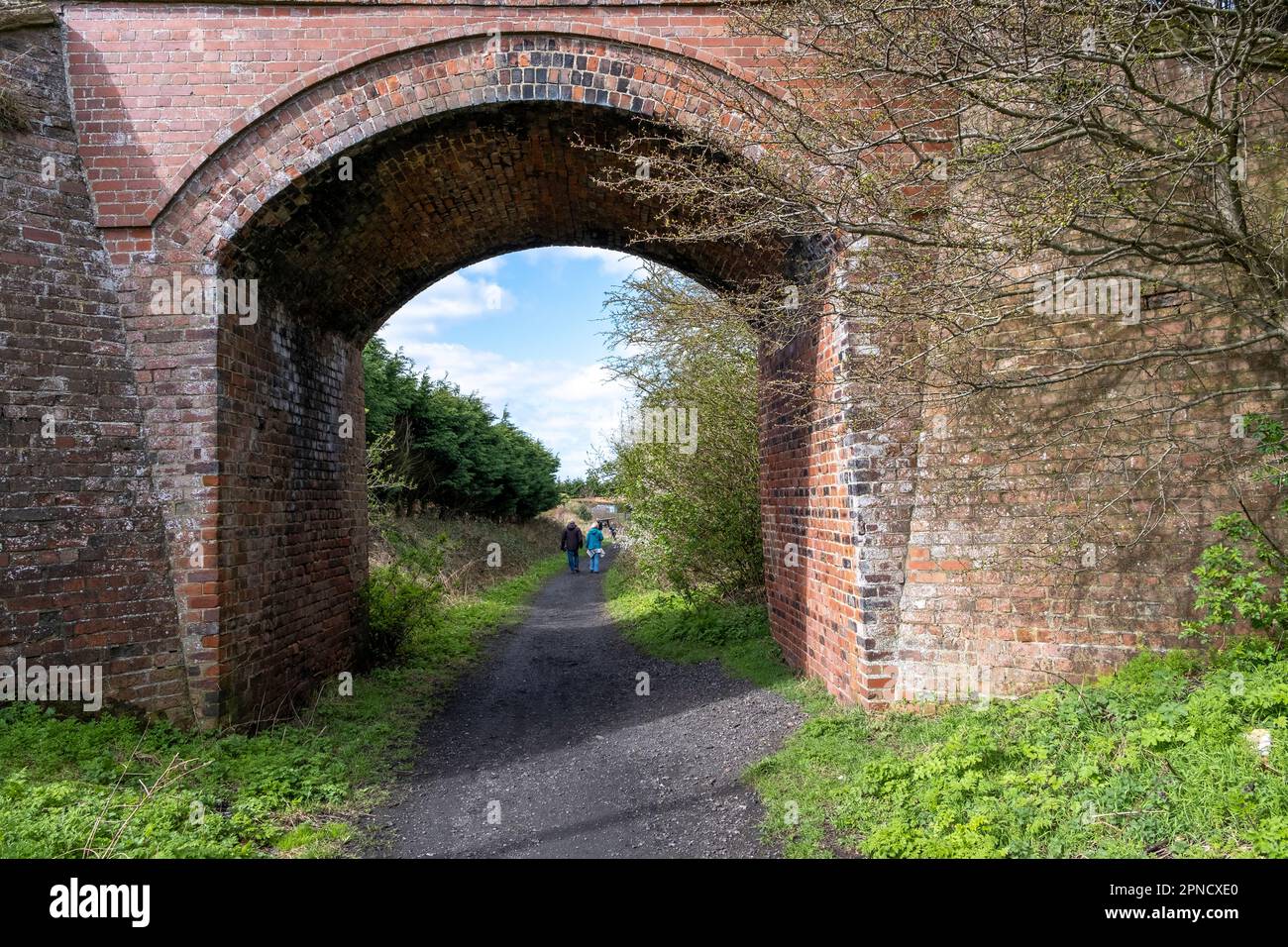 The Cinder Track - Scarborough to Whitby (21 miles Stock Photo - Alamy