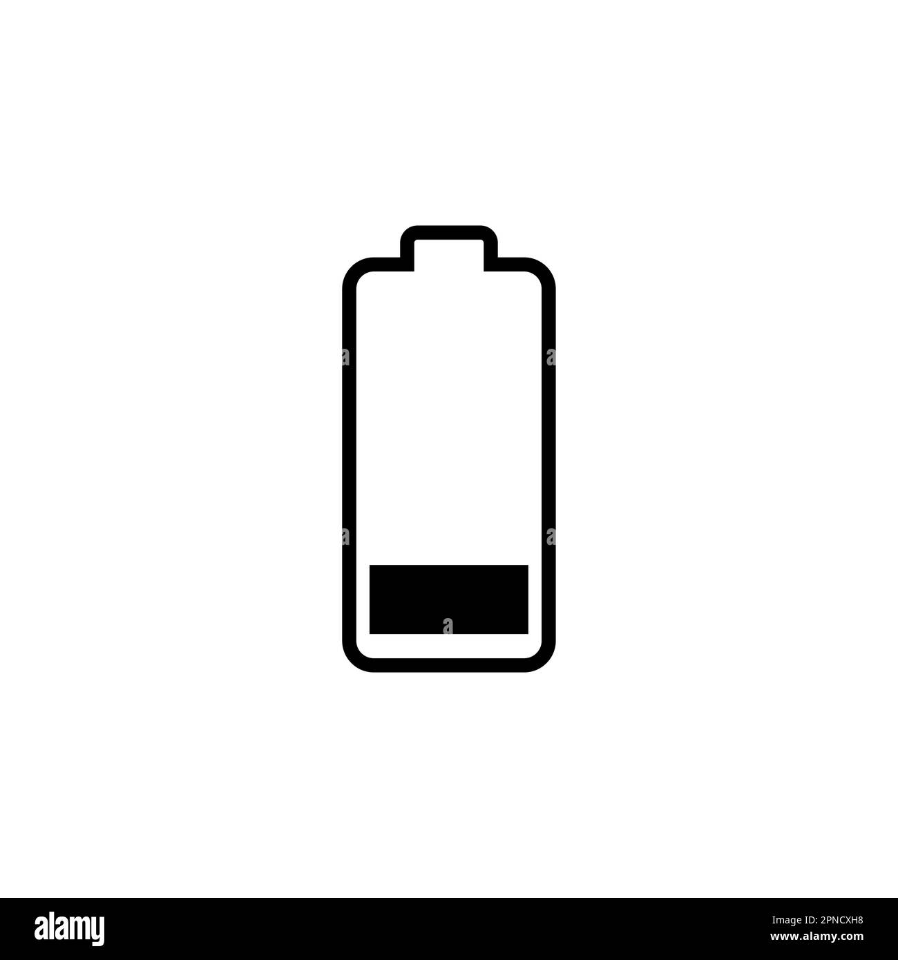Battery vector icon. battery charge level. battery Charging icon Stock ...