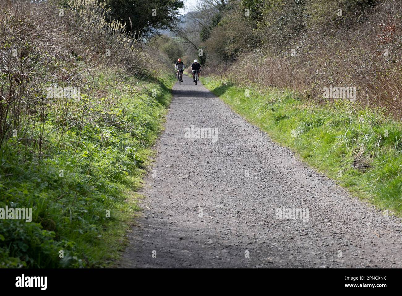 The Cinder Track - Scarborough to Whitby (21 miles Stock Photo - Alamy