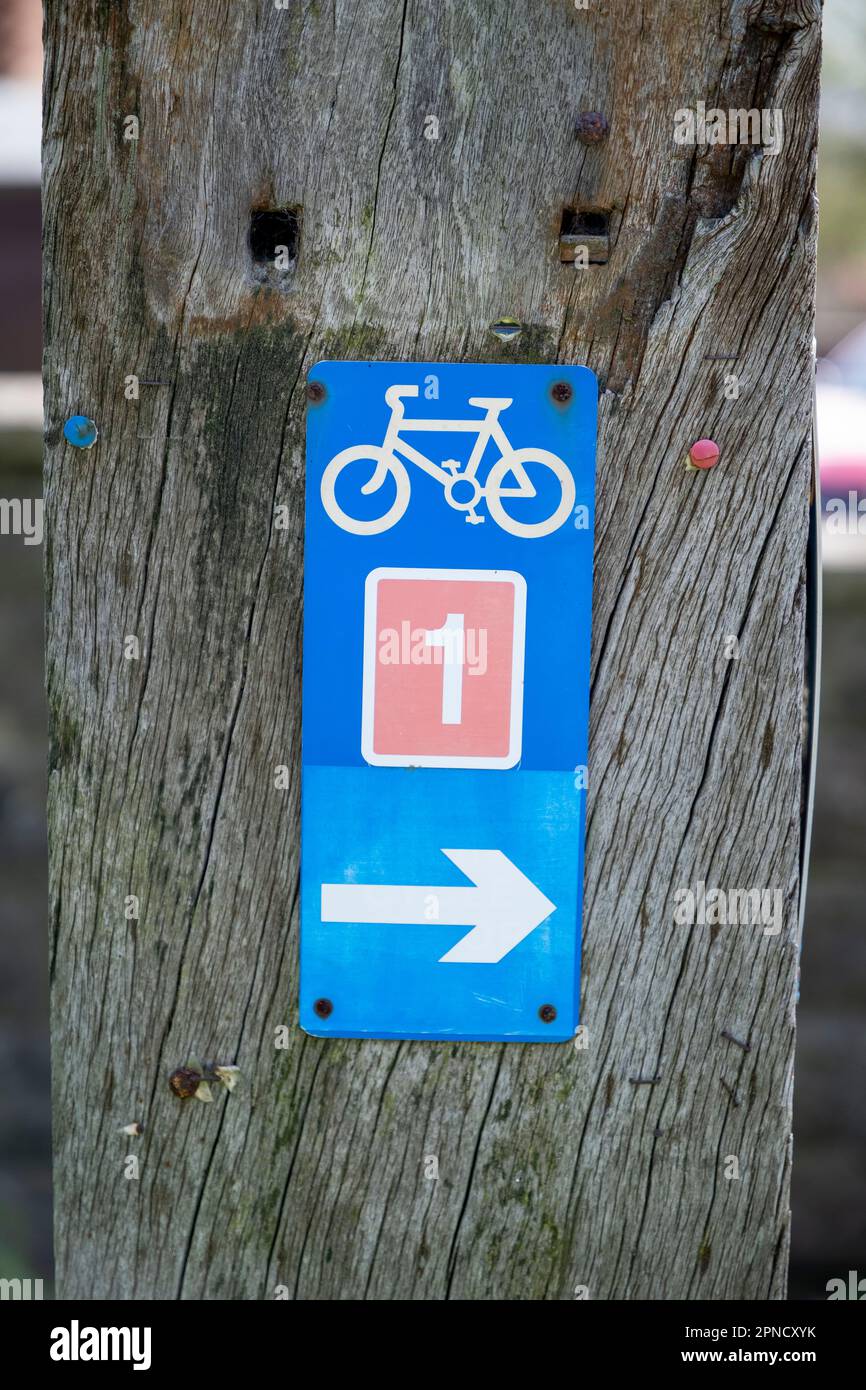 The Cinder Track - Scarborough to Whitby (21 miles Stock Photo - Alamy