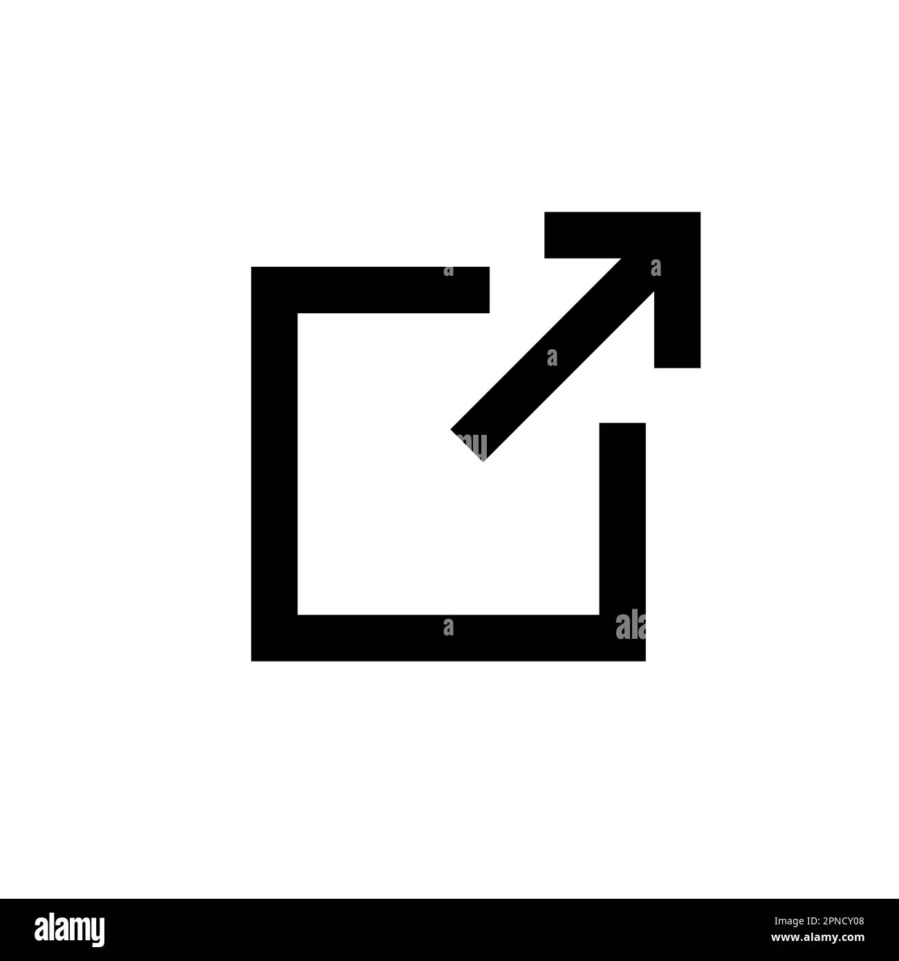 External link icon. link icon vector. hyperlink symbol Stock Vector ...