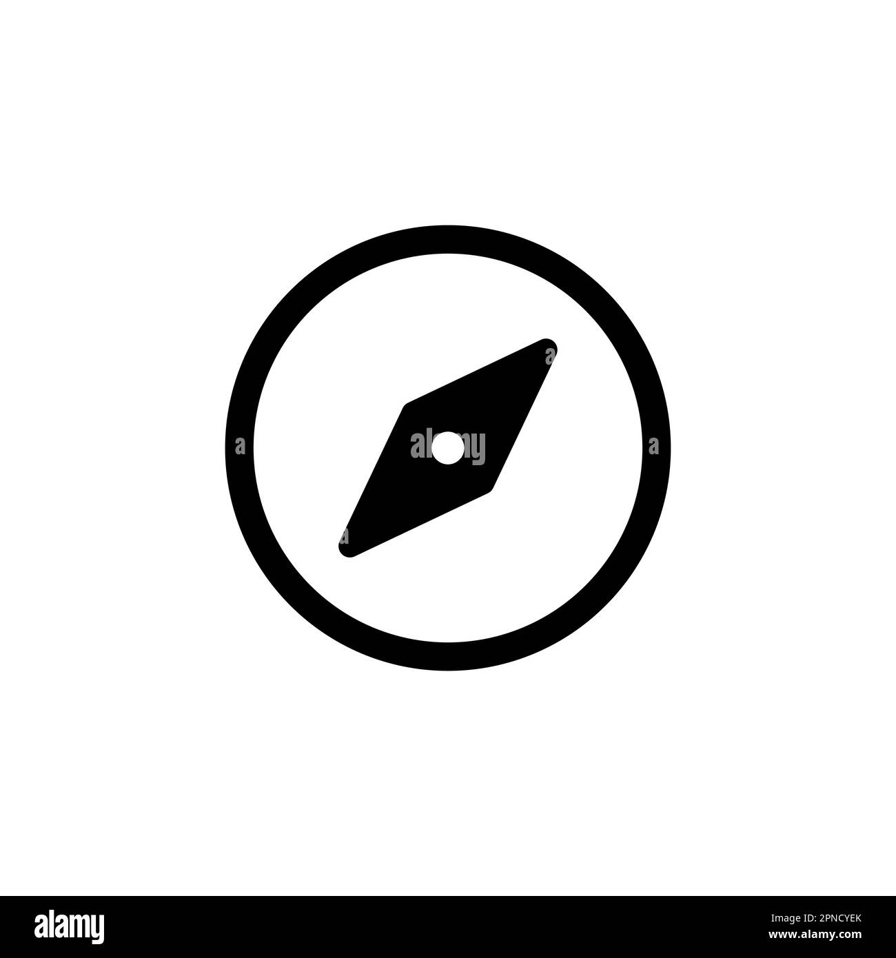 Compass icon vector. arrow compass icon vector Stock Vector Image & Art ...