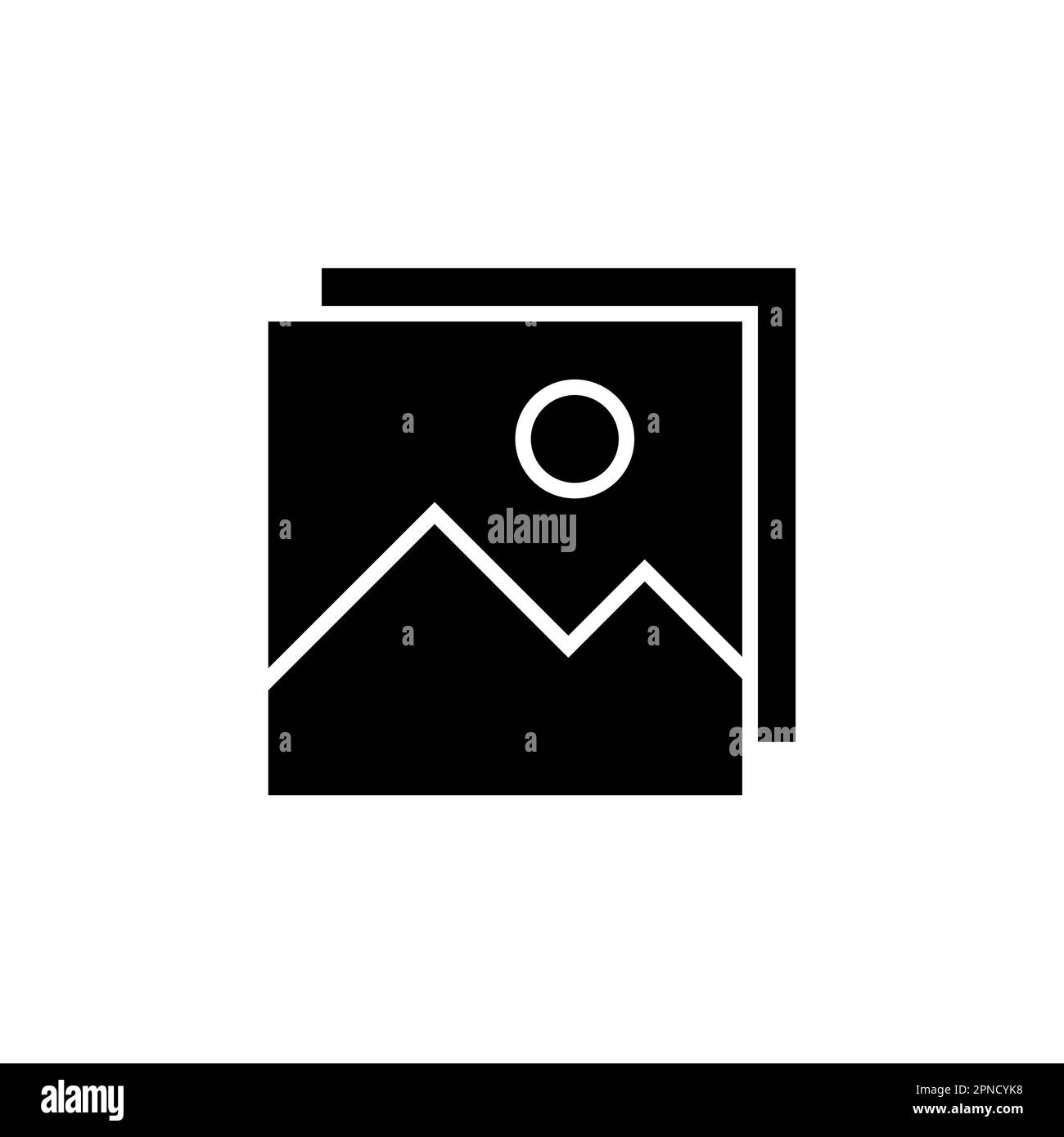 Picture icon vector. photo gallery icon symbol Stock Vector Image & Art ...