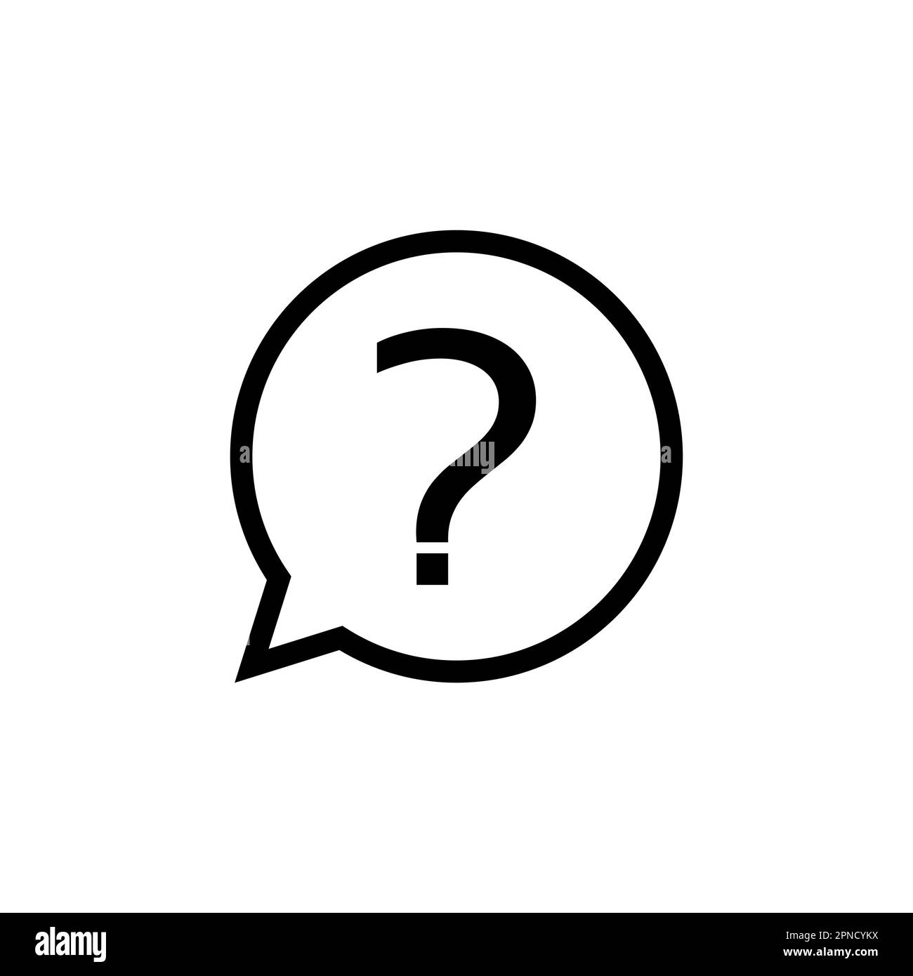 Question icon vector. question mark icon vector Stock Vector Image ...