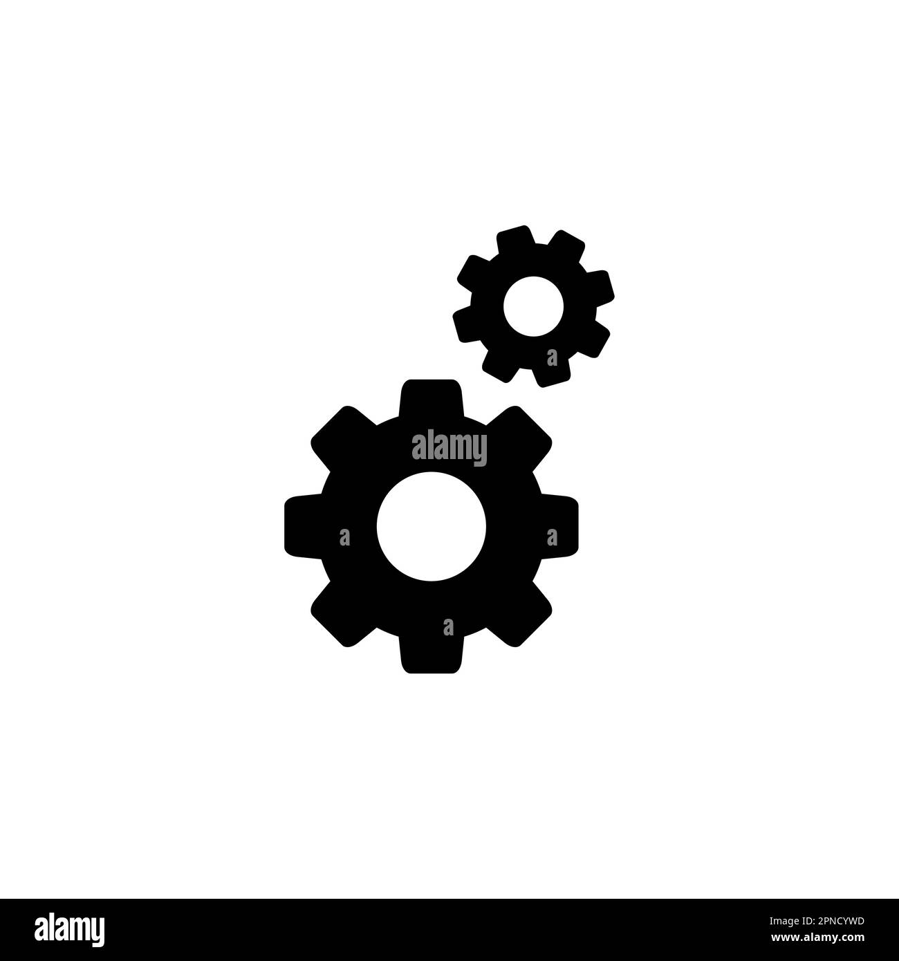 Setting Icon Vector. Cog Settings Icon Symbol Stock Vector Image & Art ...