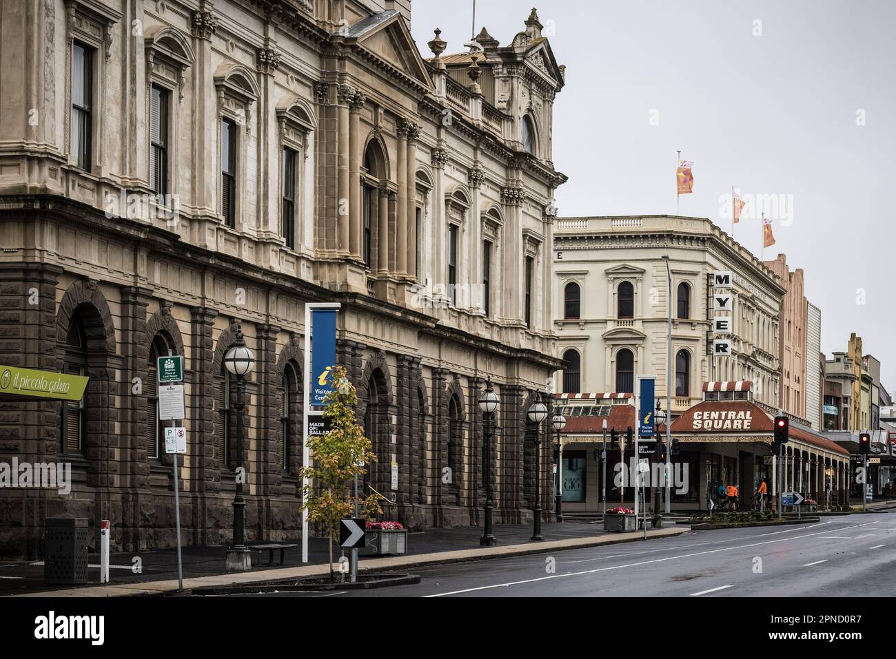 Historic Town of Ballarat in Victoria Australia Stock Photo - Alamy