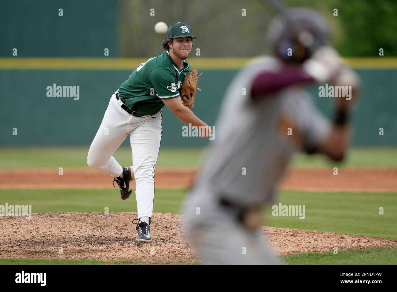 Pitcher Jake Cubbler (48) of the USC Upstate Spartans during an NCAA ...