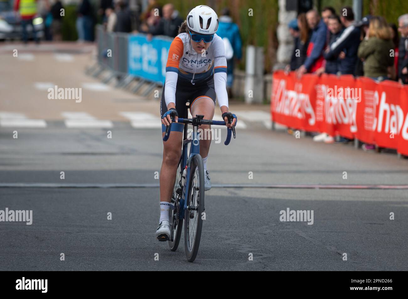 FORTIN Emilie during the Grand Prix Feminin de Chambery 2023, cycling ...