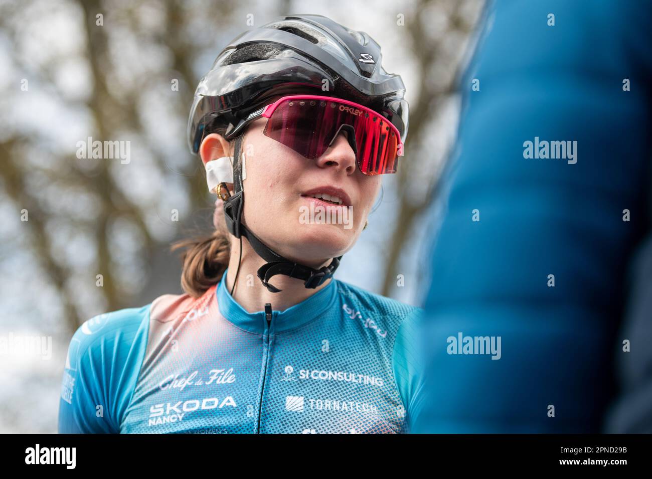 THOMAS Segolene during the Grand Prix Feminin de Chambery 2023, cycling ...