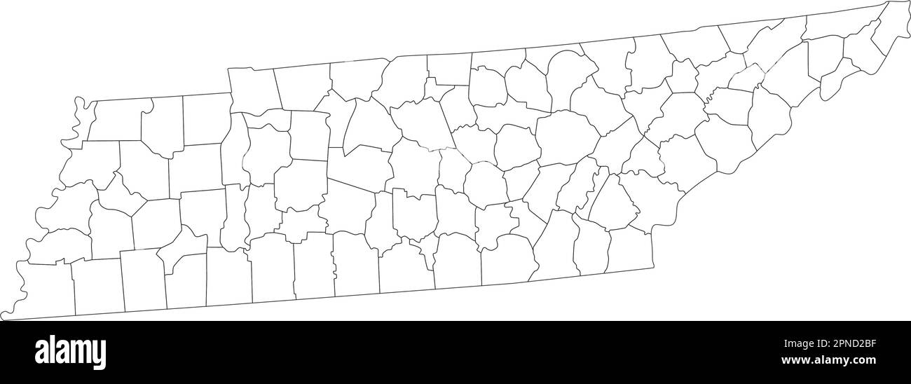 Map of tennessee state hi-res stock photography and images - Alamy