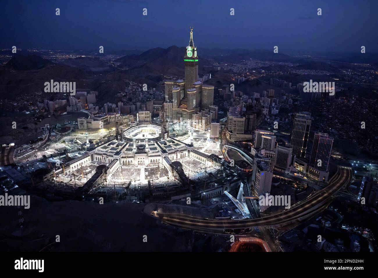 Mecca, Saudi Arabia. 16th Apr, 2023. The Great Mosque of Mecca, Saudi ...