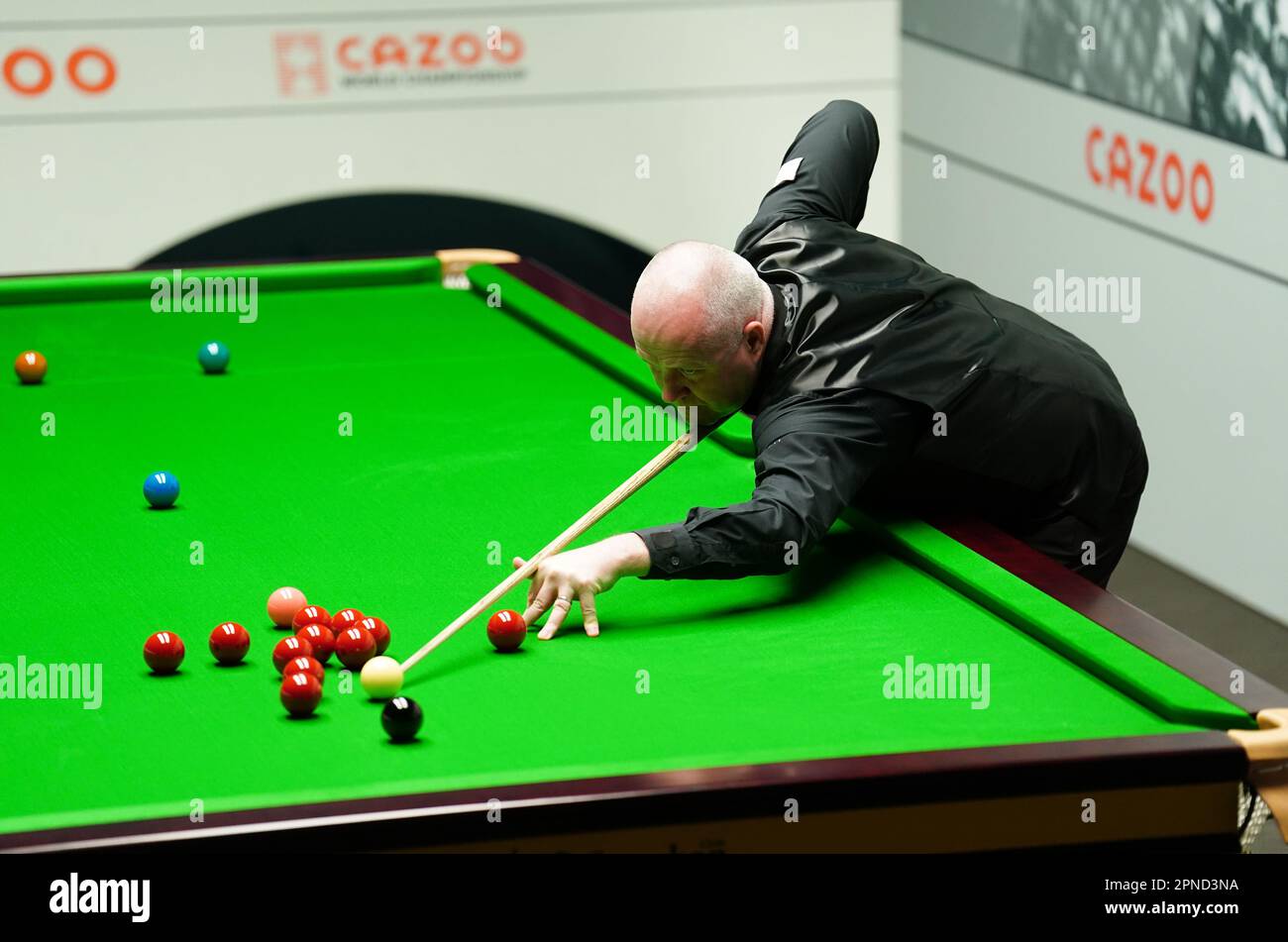 John Higgins during his match with David Grace during day four of the ...
