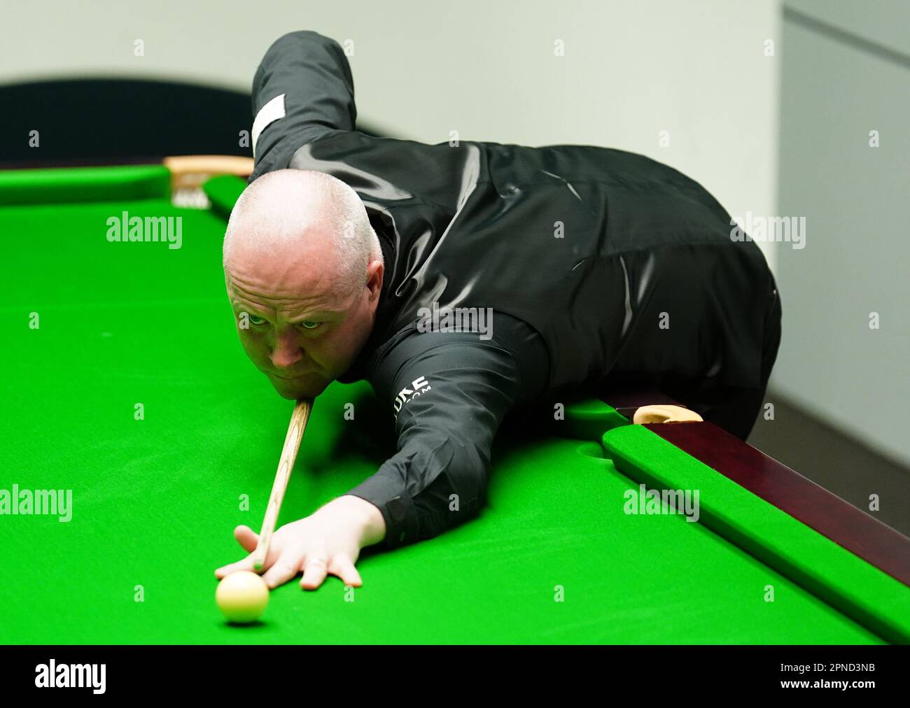 John Higgins during his match with David Grace during day four of the ...
