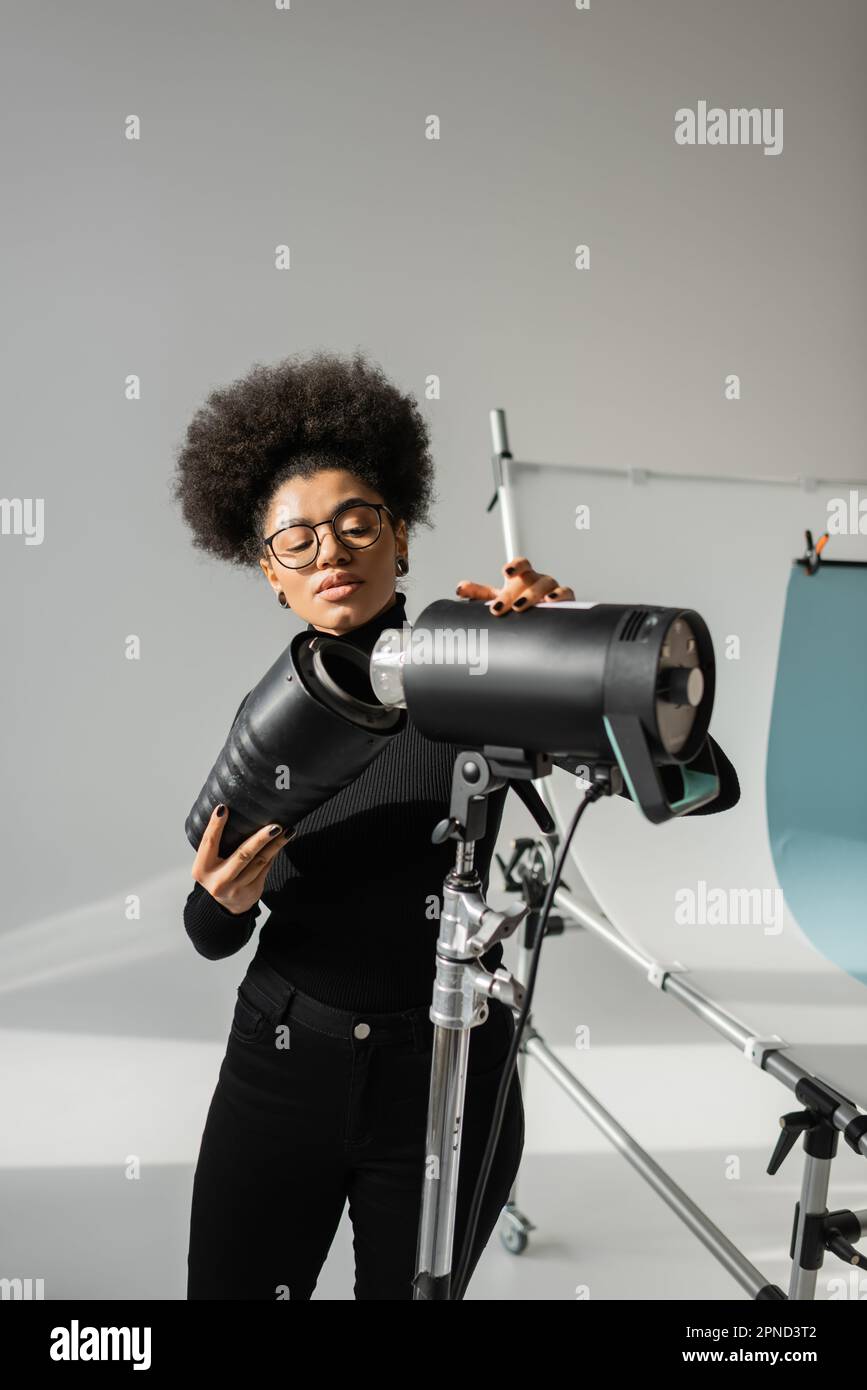 African american content producer hi-res stock photography and images ...