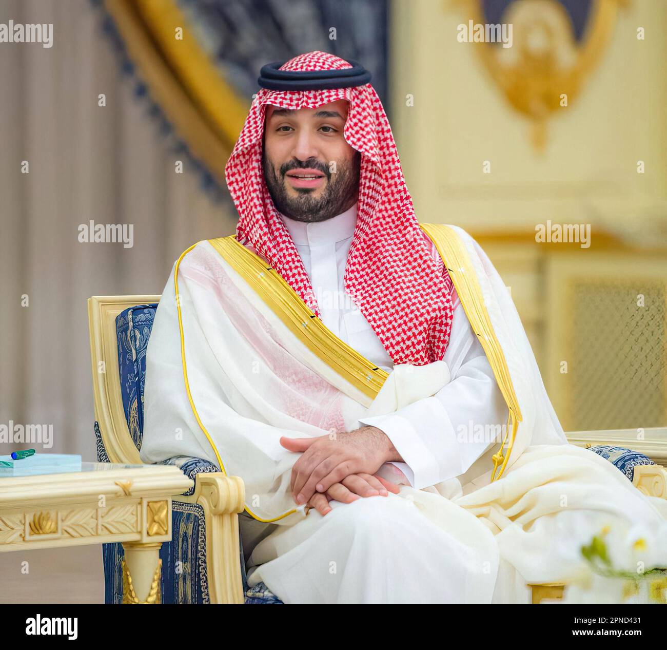 Jeddah, Saudi Arabia. 18th Apr, 2023. Saudi Arabia's Crown Prince ...