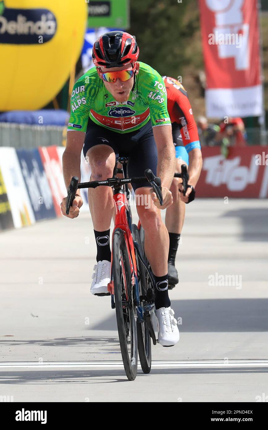 18th April 2023, Ritten, Italy; UCI Tour of the Alps Road Cycling Race ...