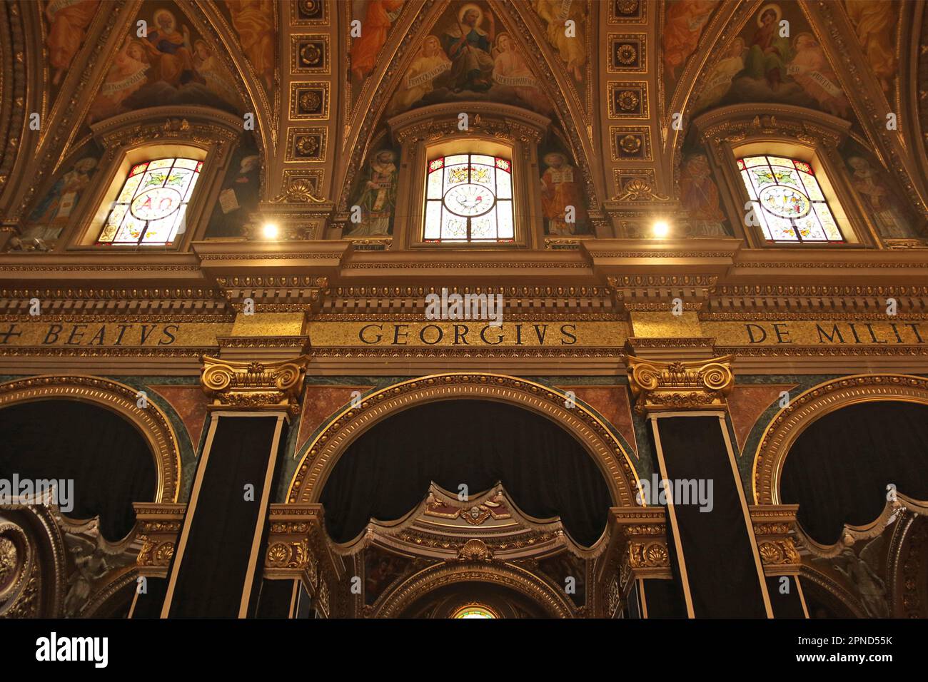 St. George's Basilica or the Basilica and Collegiate Parish Church of ...