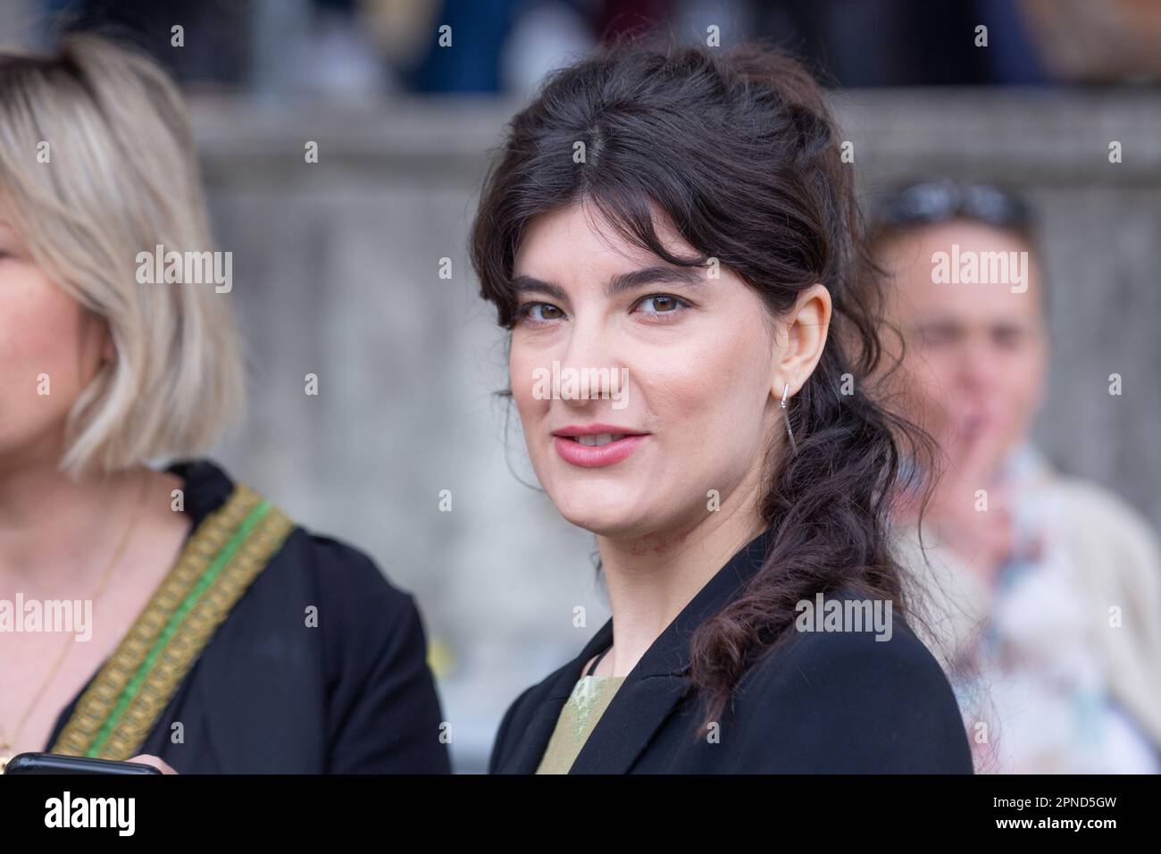 Italian actress Arianna Pozzoli attends the photocall of the film 'Il ...