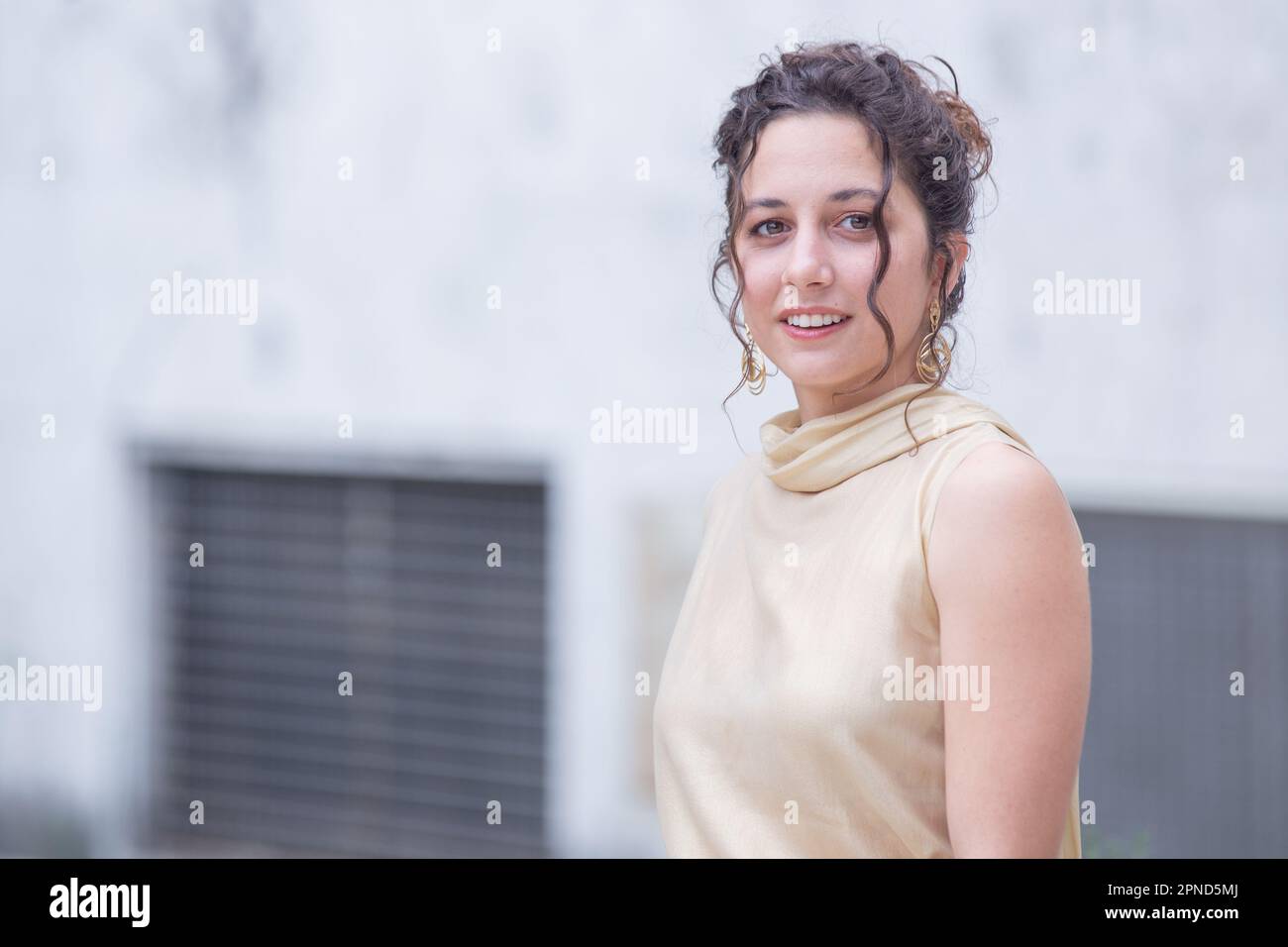 Italian actress Blu Yoshimi attends the photocall of the film 'Il Sol ...