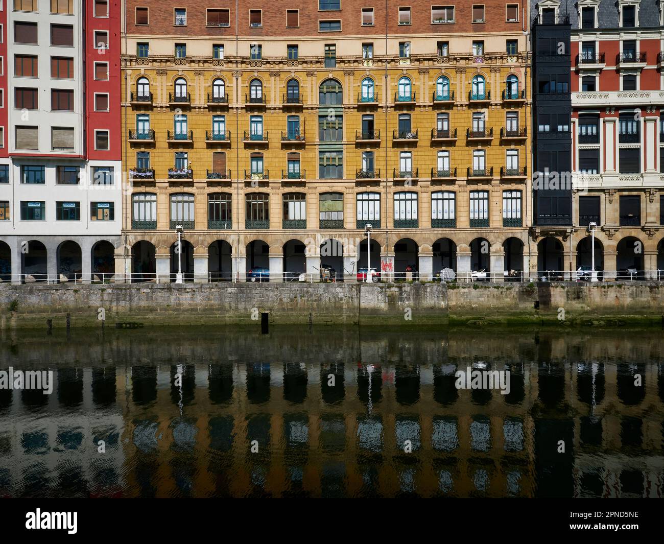 Traditional basque architecture colorful hi-res stock photography and ...