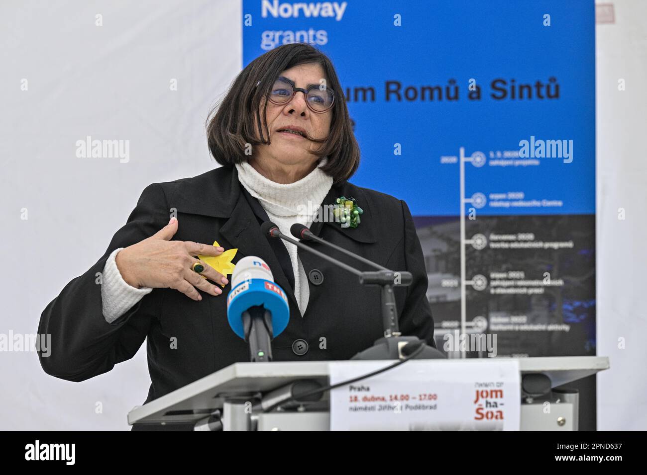 Ambassador of Israel Anna Azari attends public reading of Holocaust ...