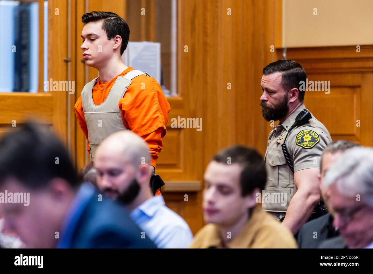 FILE - Willard Miller is led into a courtroom, March 29, 2023, in ...