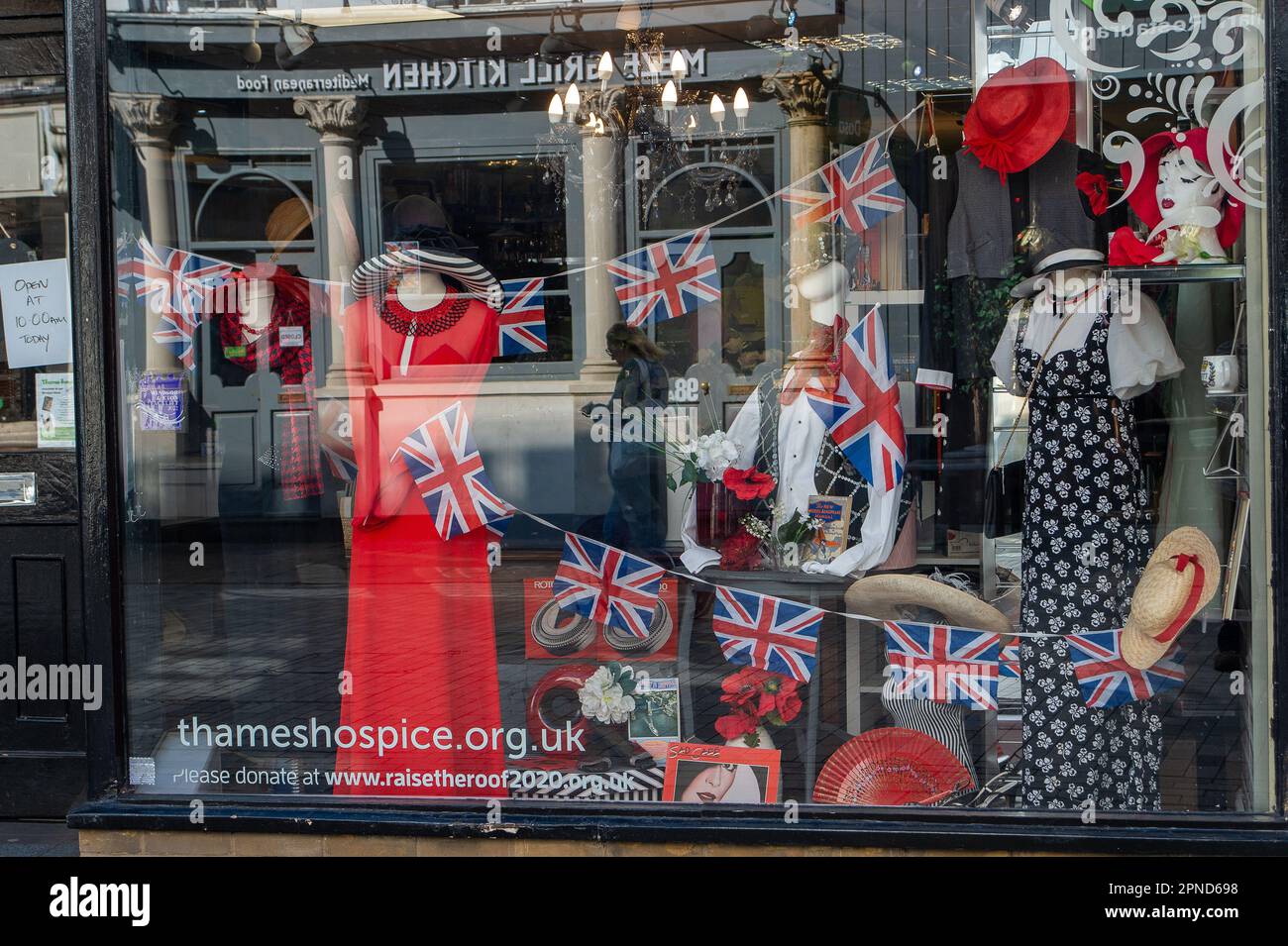 Windsor, Berkshire, UK. 18th April, 2023. A vintage display at the ...
