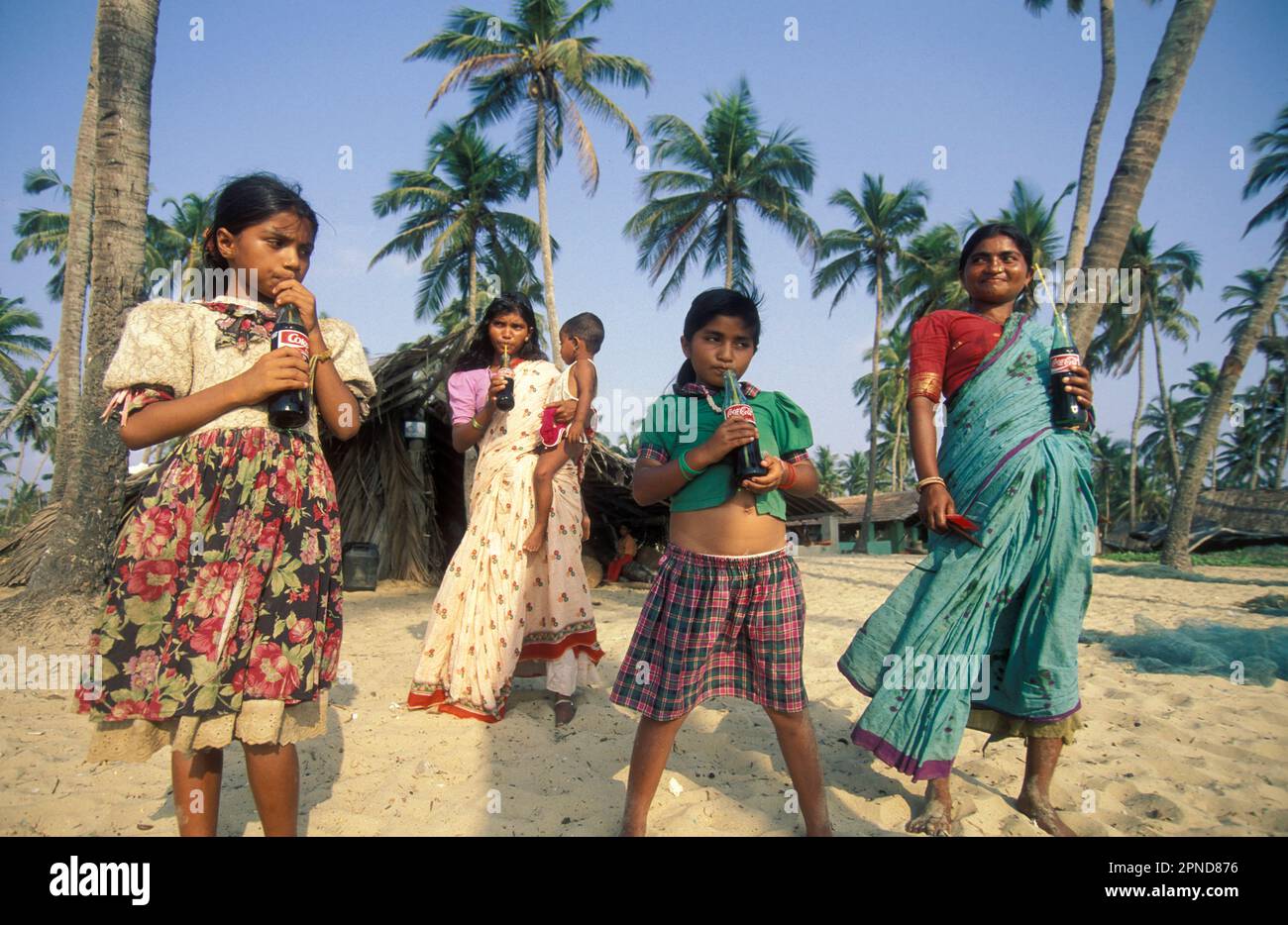 women of a fishing of a Fishing Village on the Coast at the Town of ...