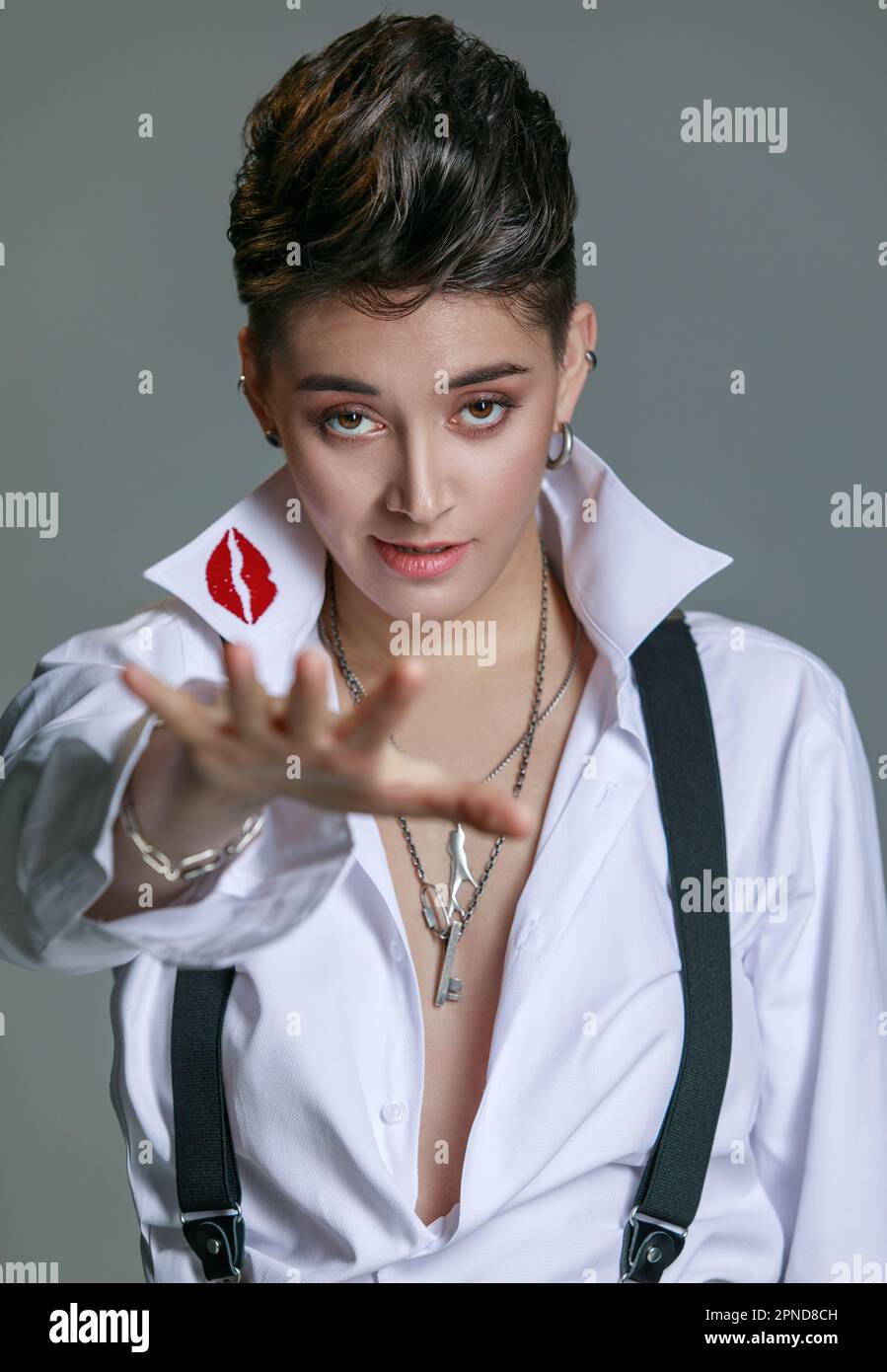 Singer Emma Blinkova Stock Photo - Alamy