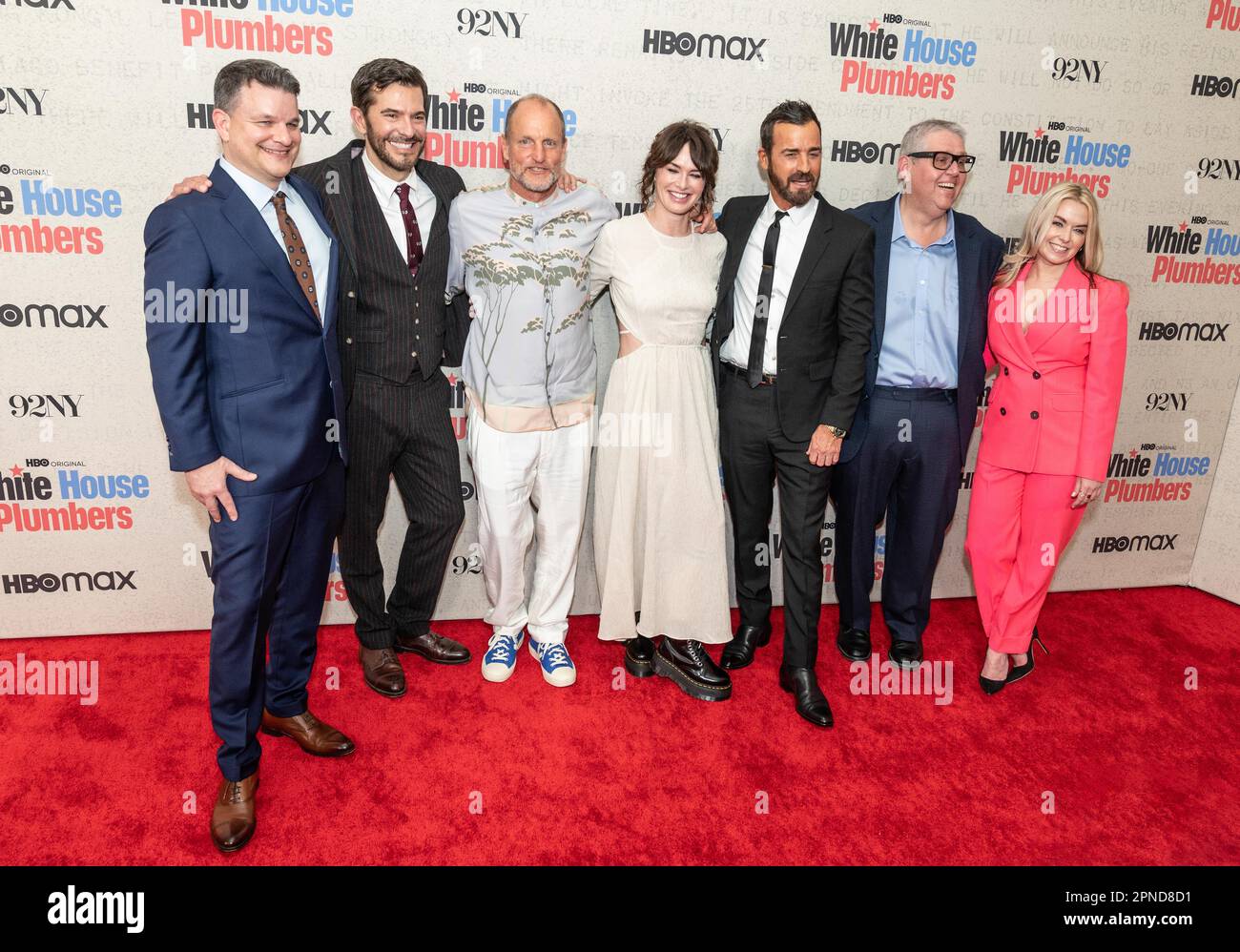 Bronx, New York, USA. 17th Apr, 2023. Alex Gregory, Peter Huyck, Woody ...