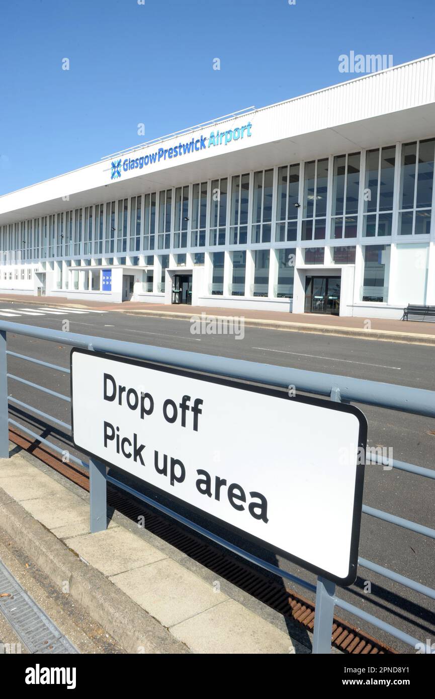 Prestwick international airport hi-res stock photography and images - Alamy
