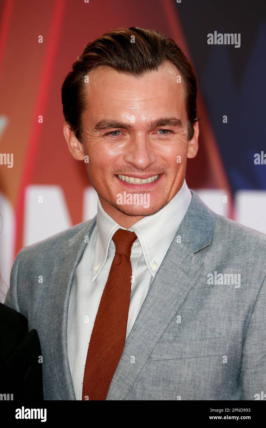 Rupert Friend attends "The French Dispatch" UK Premiere during the 65th ...
