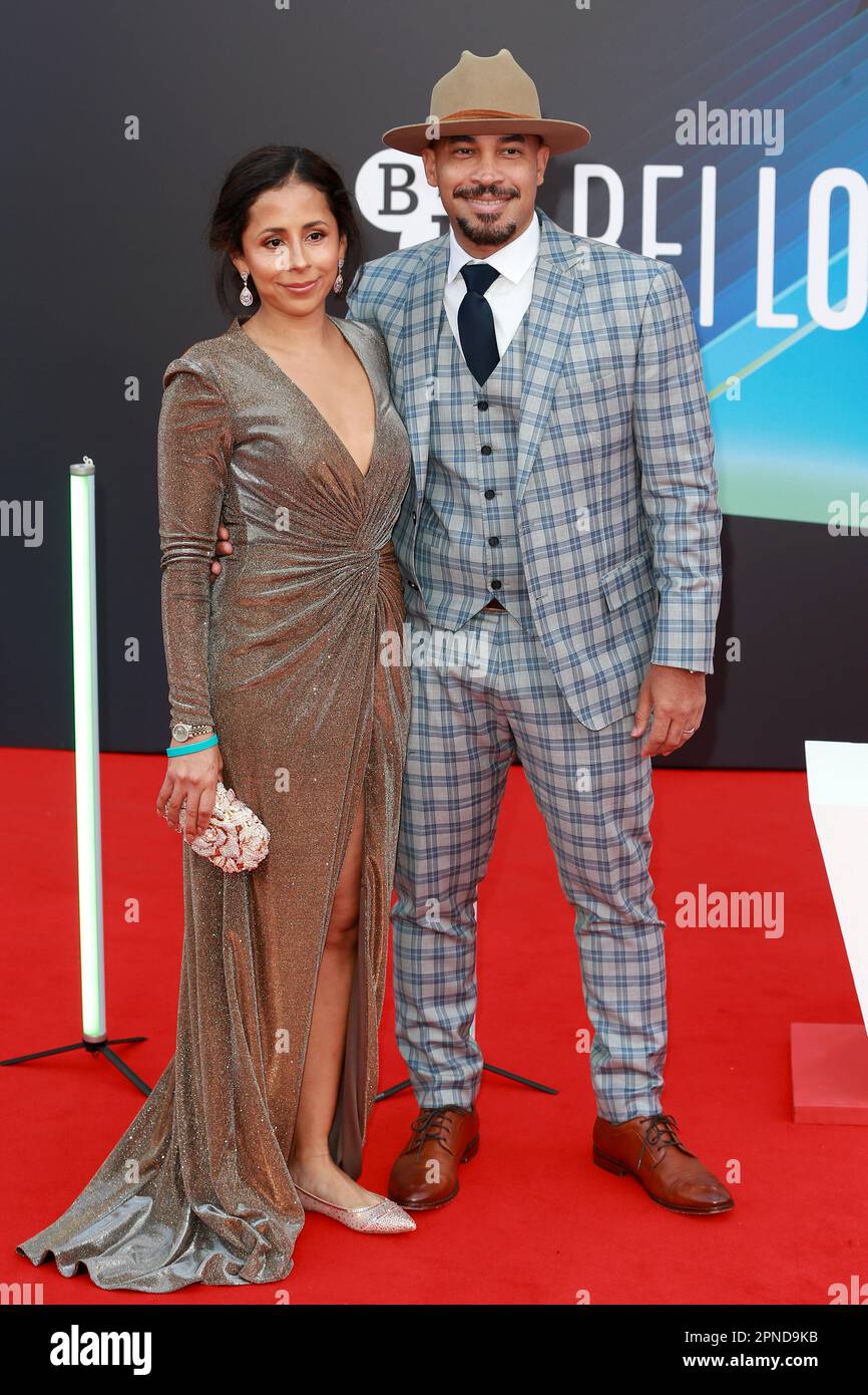 Octavio E Rodriguez (R) and guest attend the "Ron's Gone Wrong" UK ...