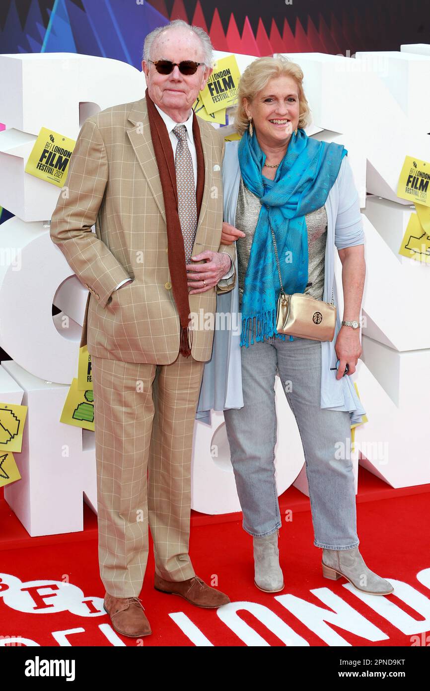 Michael Whitehall and Hilary Amanda Jane attend the "Ron's Gone Wrong ...