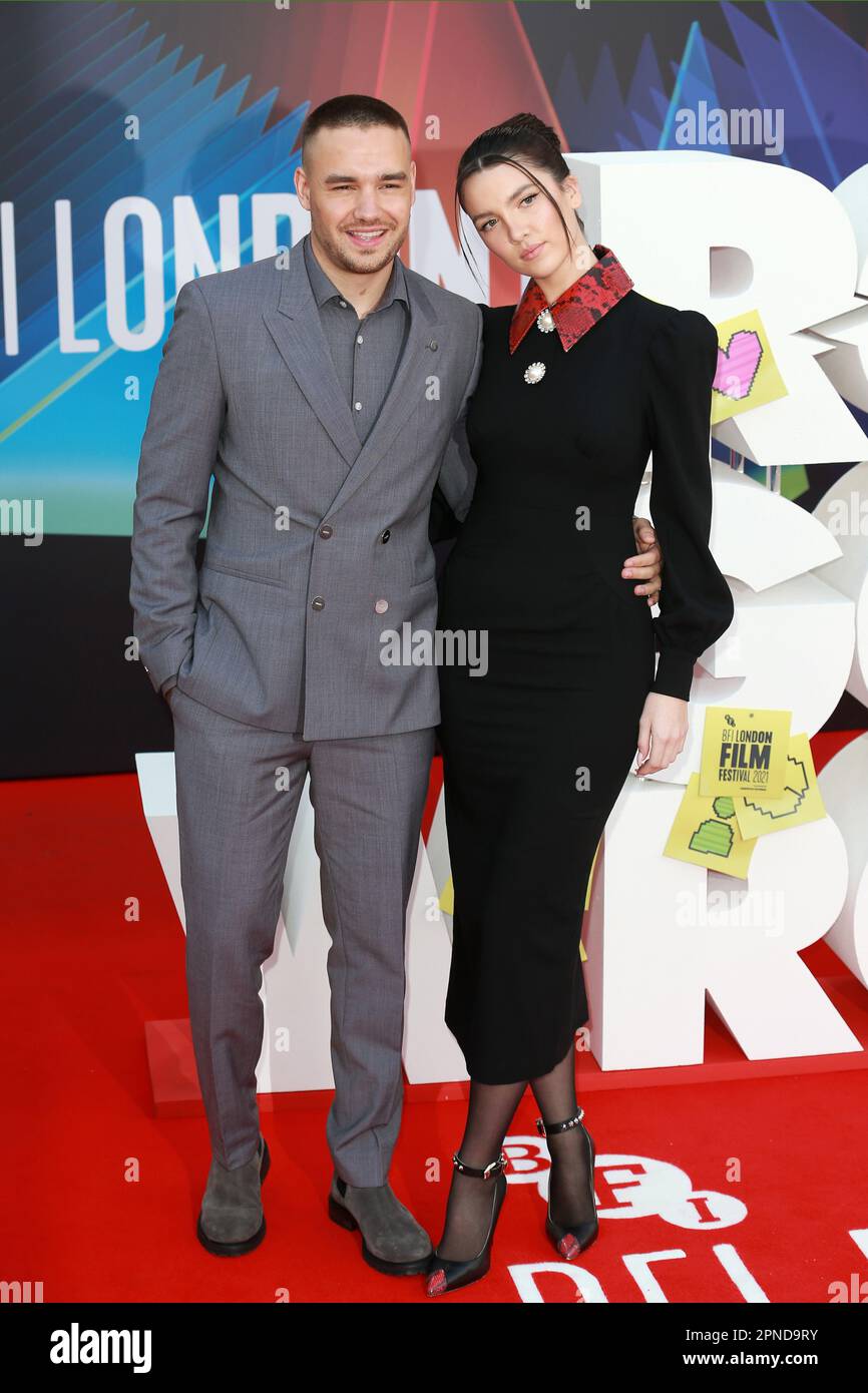 Liam Payne and Maya Henry attend the "Ron's Gone Wrong" UK Premiere at ...