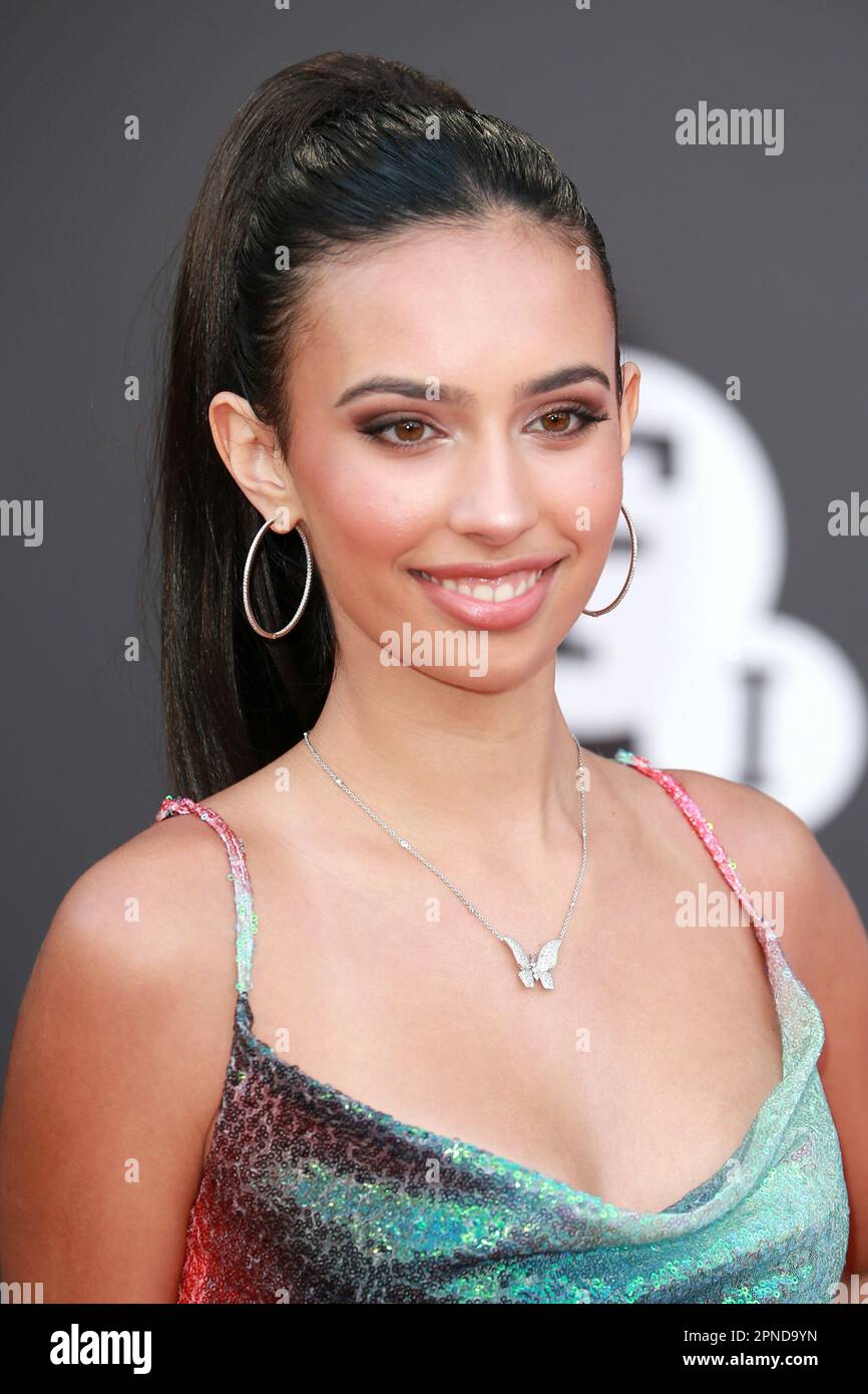 Kylie Cantrall attends the "Ron's Gone Wrong" UK Premiere at the Royal Festival Hall in London ...