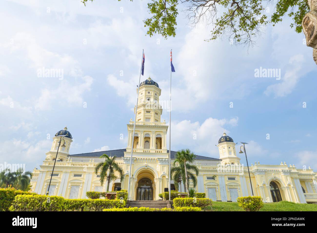Masjid sultan abu bakar mosque in johor bahru malaysia hi-res stock ...