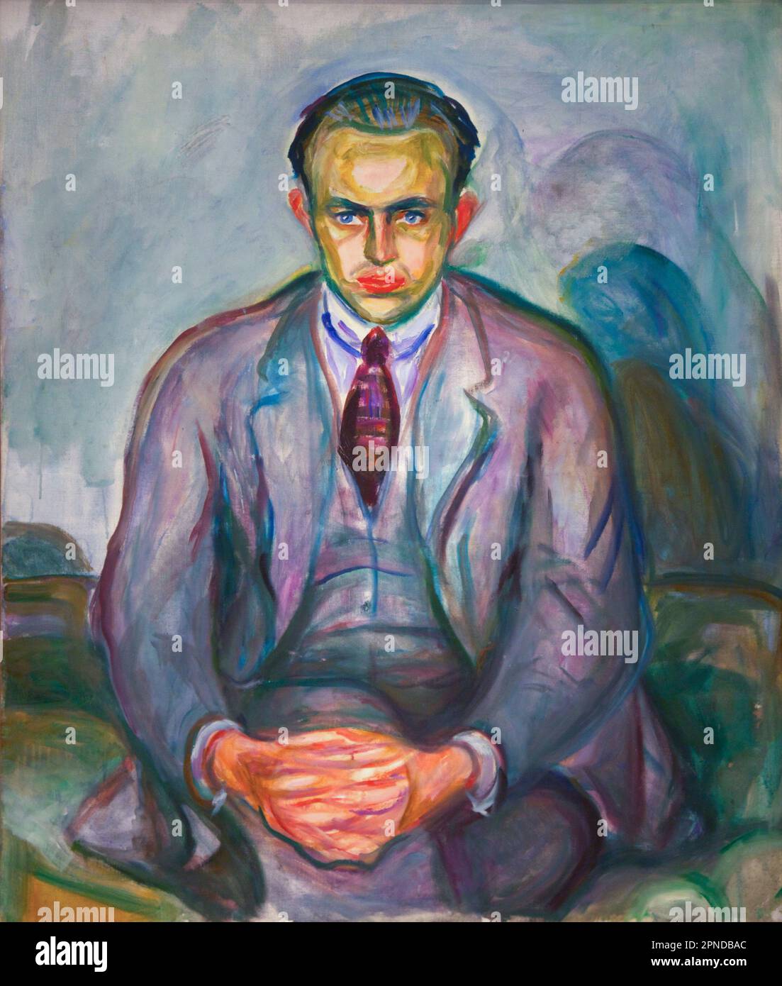 Rolf stenersen 1925 1926 edvard munch hi-res stock photography and images - Alamy