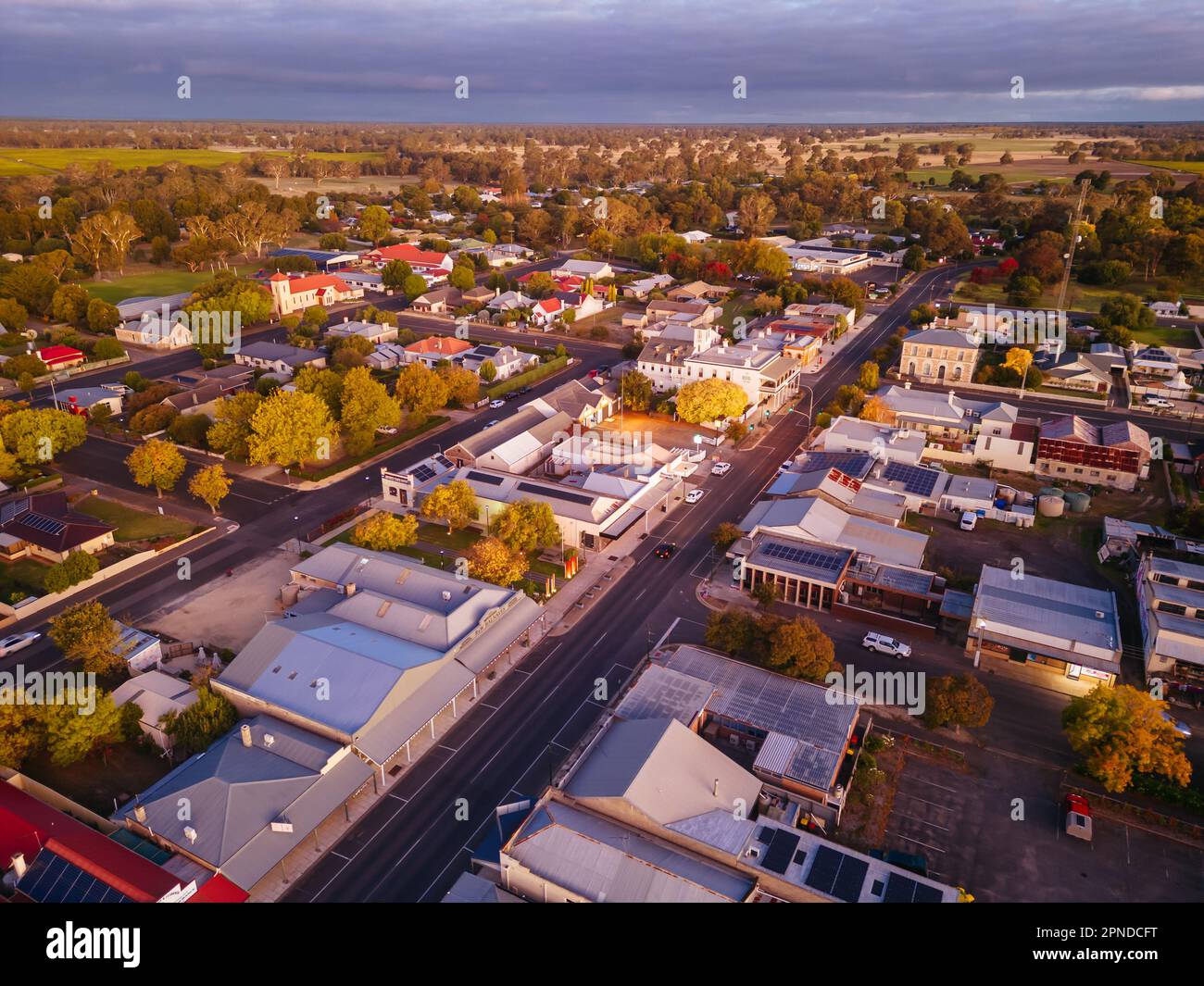 Coonawarra Landscape near Penola in Australia Stock Photo - Alamy