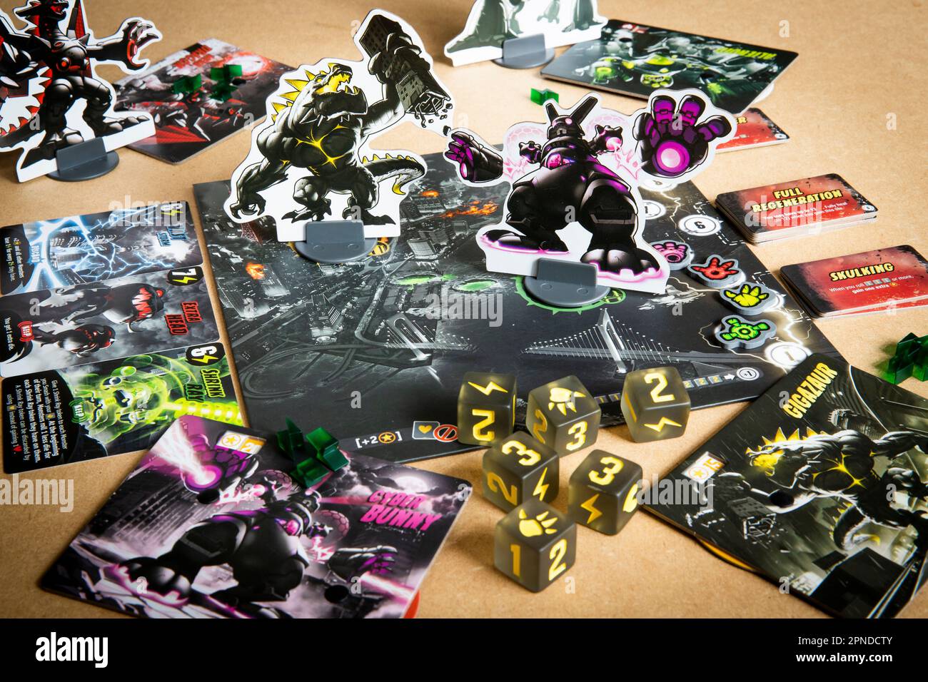 King of Tokyo, Dark Edition, IELLO Games, Board Game, Still Life ...