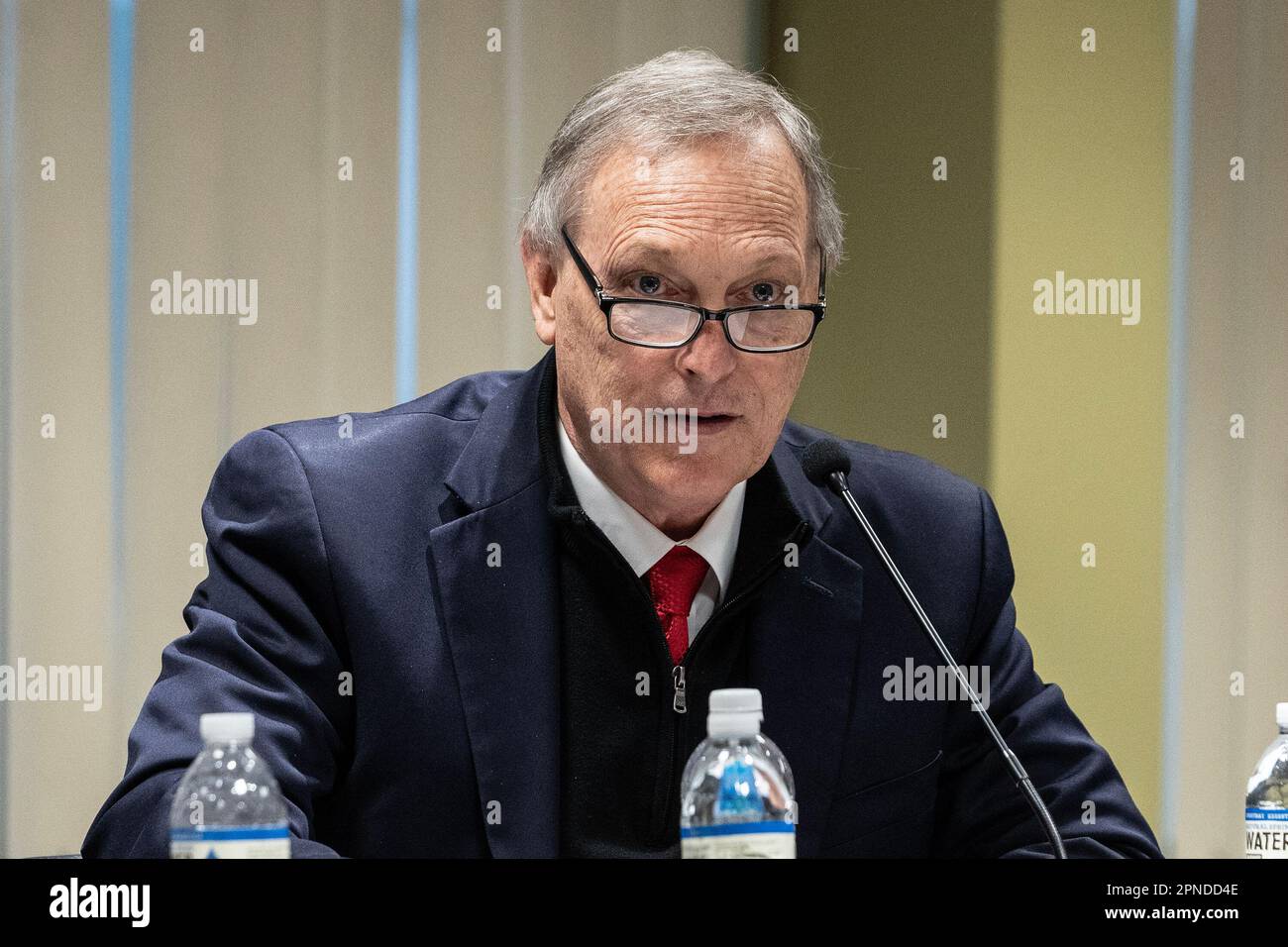 New York, United States. 17th Apr, 2023. Congressman Andy Biggs (R ...