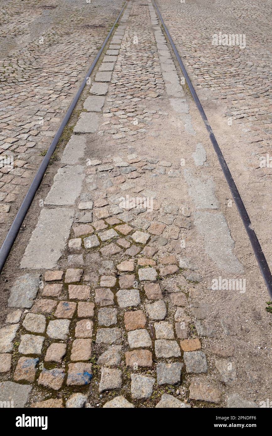 Old rails hi-res stock photography and images - Alamy