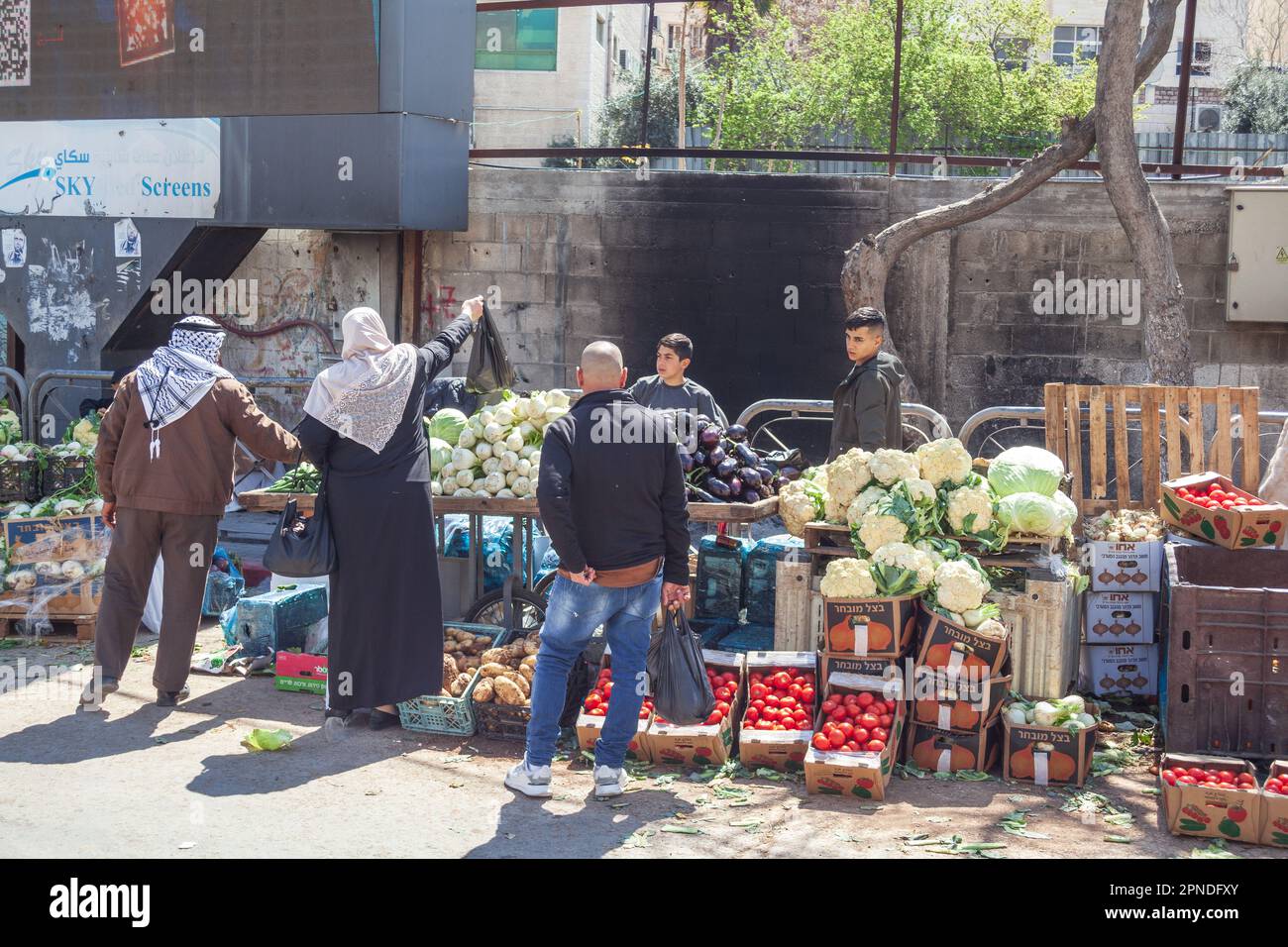 West bank palestinians hi-res stock photography and images - Alamy