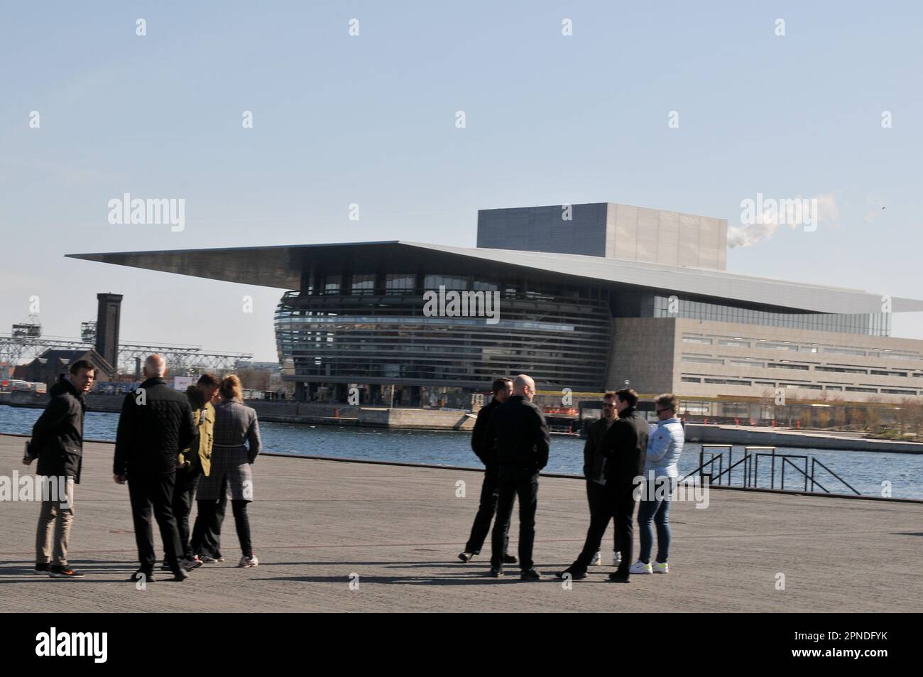 Copenhagen /Denmark/18 April 2023/ Oprahus Opera house building in ...