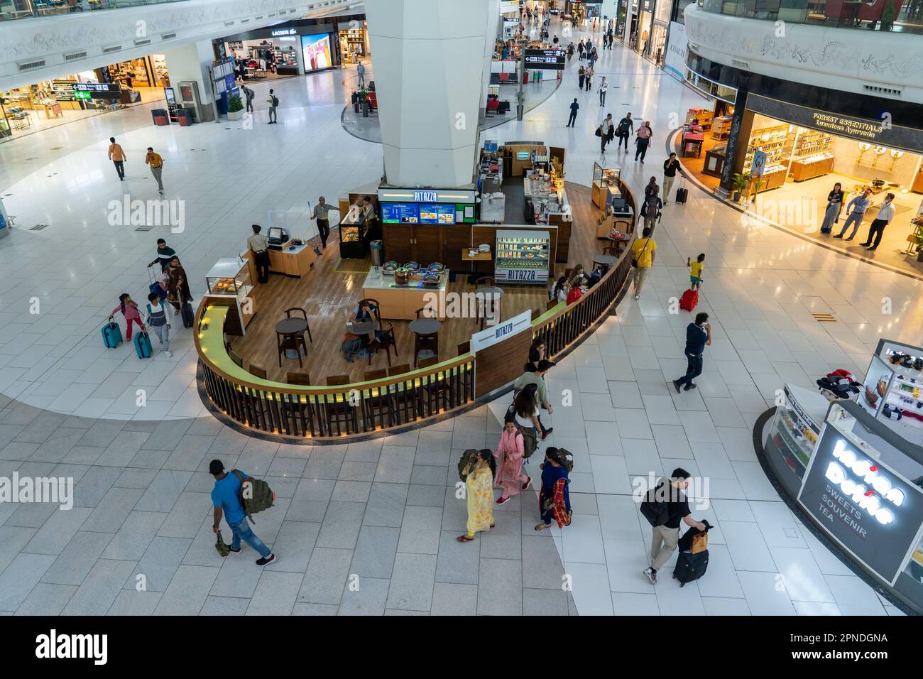 International Terminal at Indira Gandhi Airport in Delhi, India Stock ...