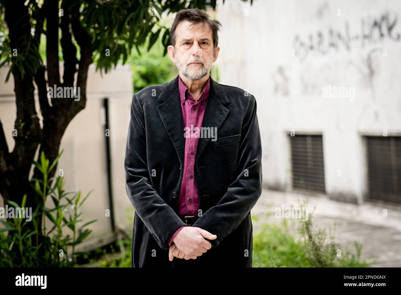 Rome, Italy, 18th April 2023, Nanni Moretti attends the photocall of ...