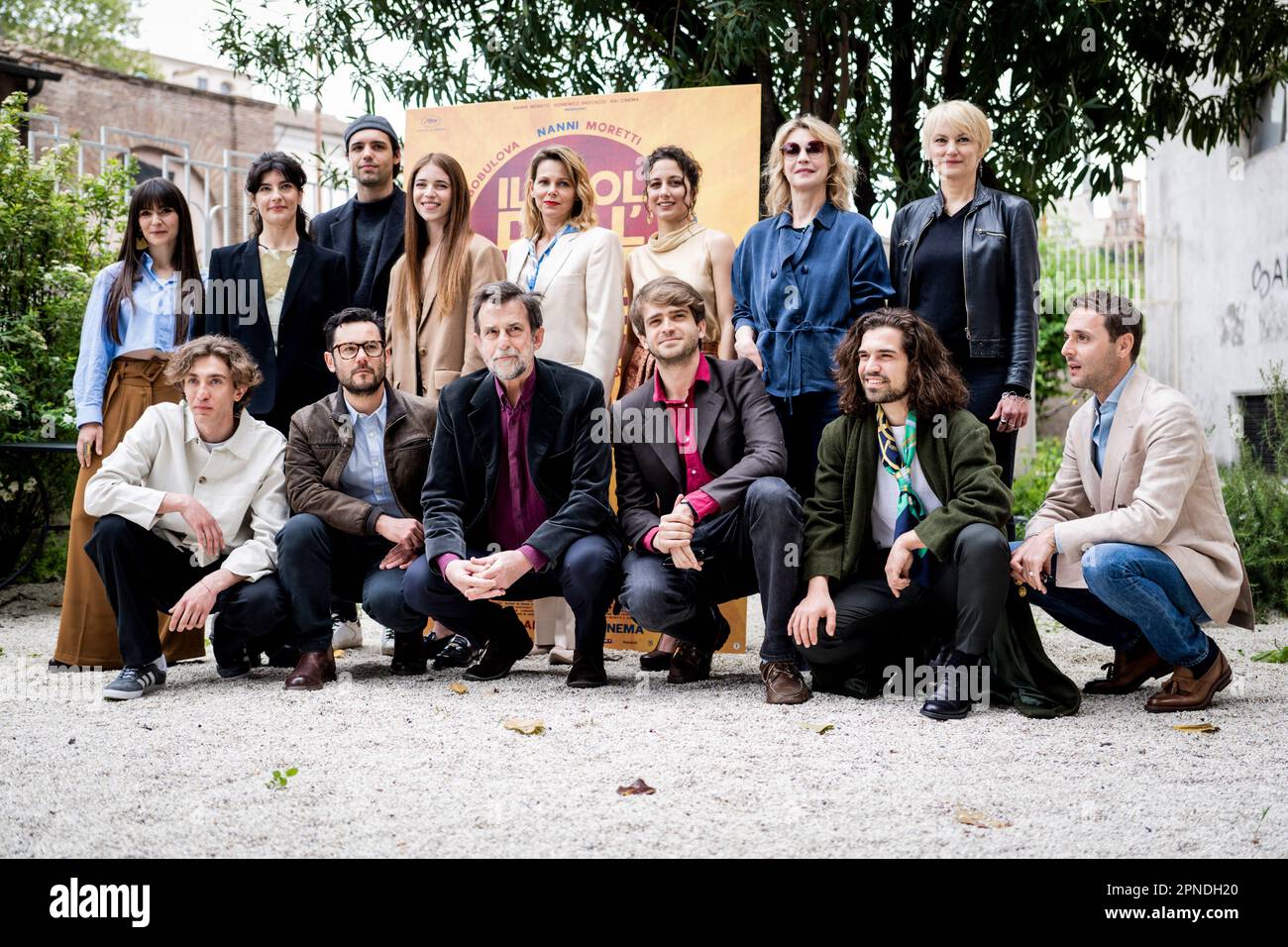 Rome, Italy, 18th April 2023, attends the photocall of "Il Sol dell ...