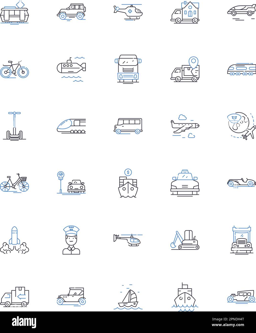 Delivery line icons collection. Parcel, Shipment, Dispatch, Courier ...