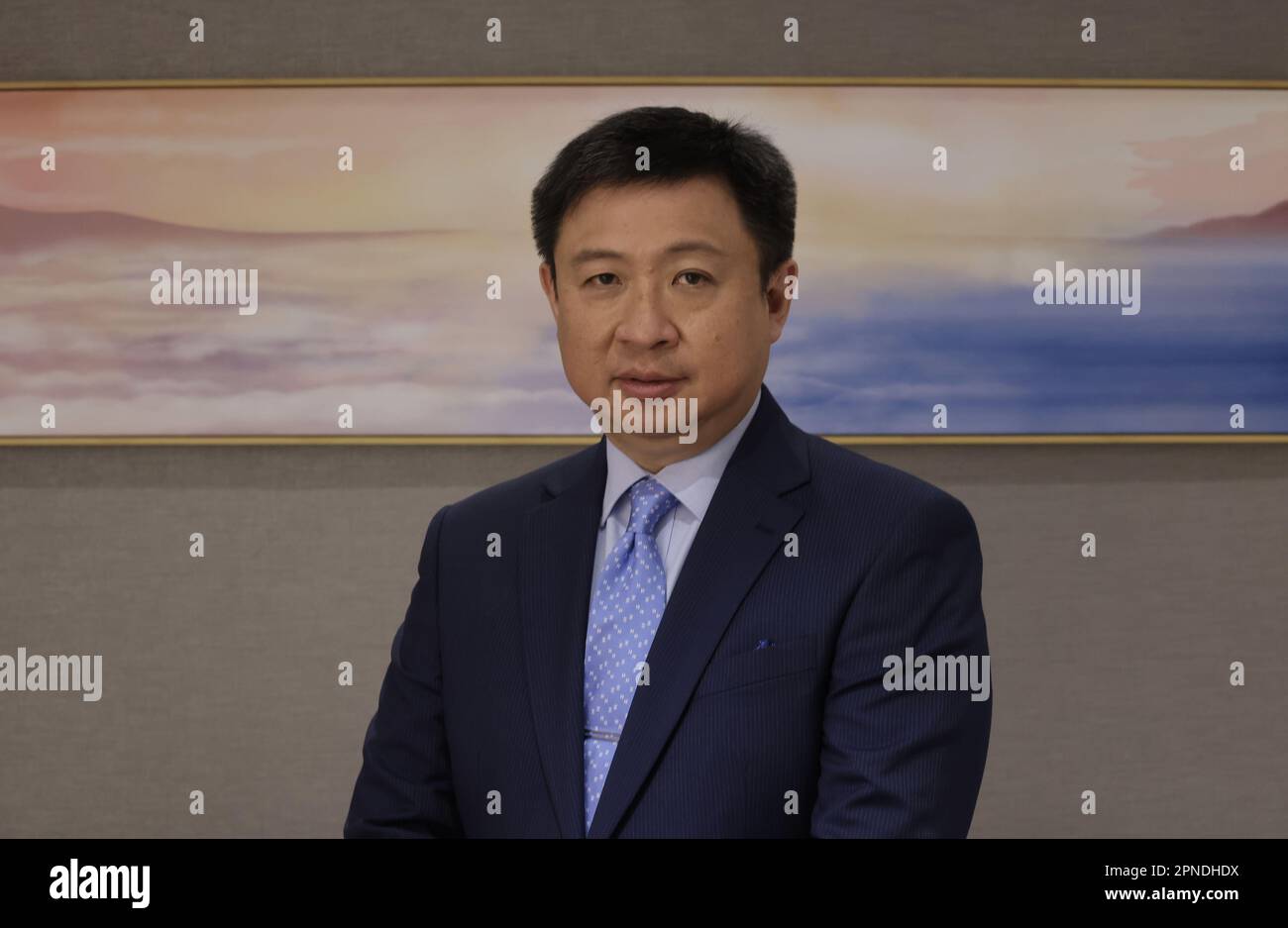 Private dental service provider Eugene Chan Kin-keung, at his office in ...