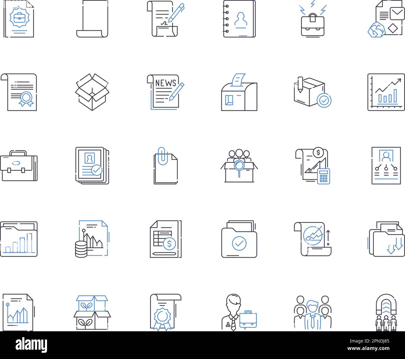 Procedural documents line icons collection. Templates, Guidelines ... Procedural documents line icons collection. Templates, Guidelines ...